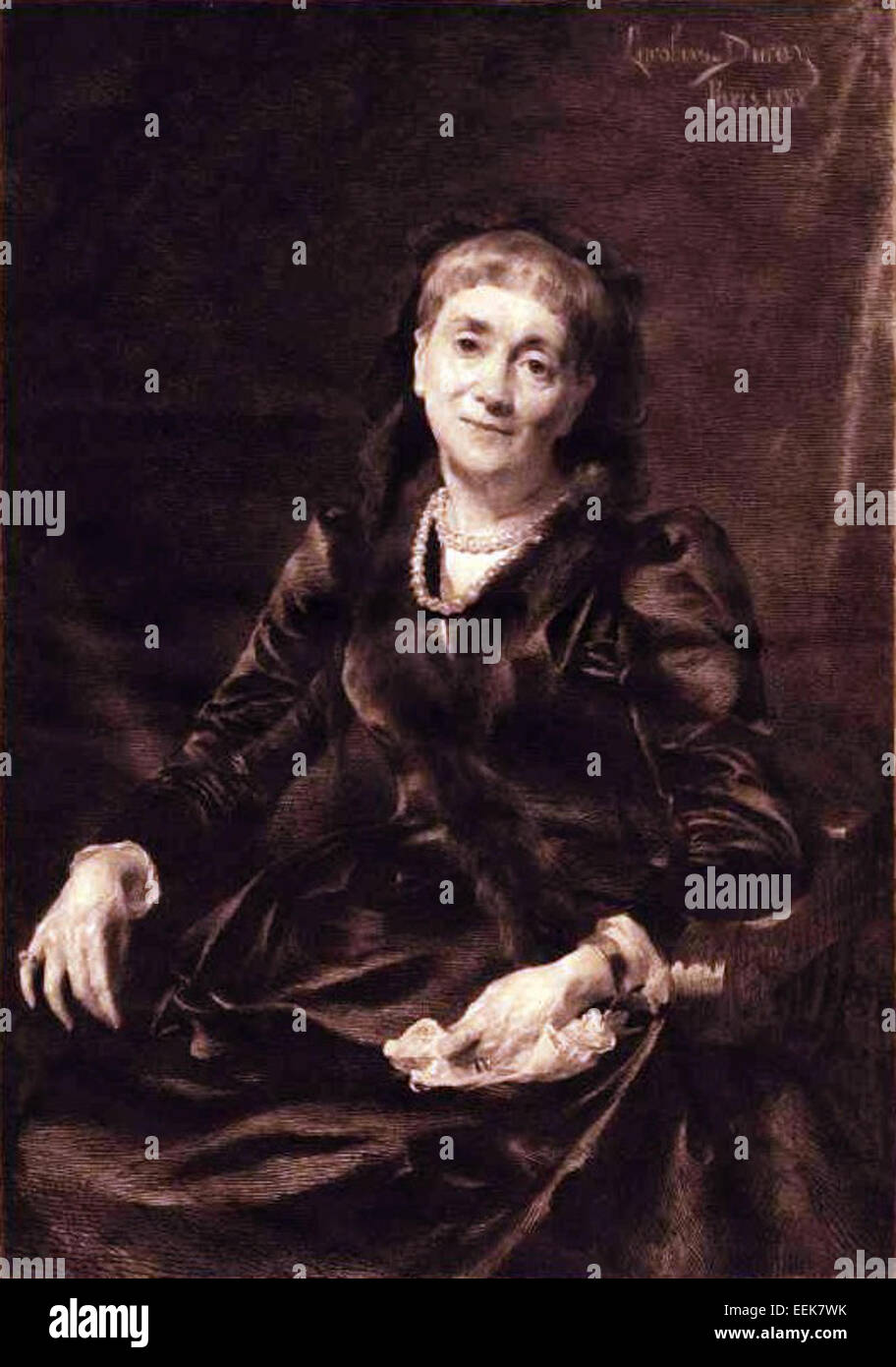 Pauline Duvernaya war eine bekannte französische Tänzerin und ...