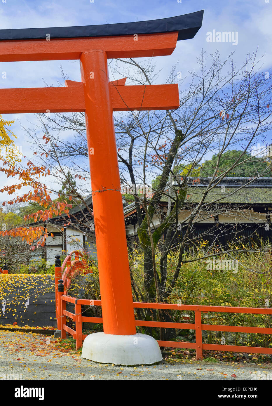 Shimogamo Jinja Shrine (Kamomioya - Jinja), Kyoto, Japan Stockfotografie - Alamy
