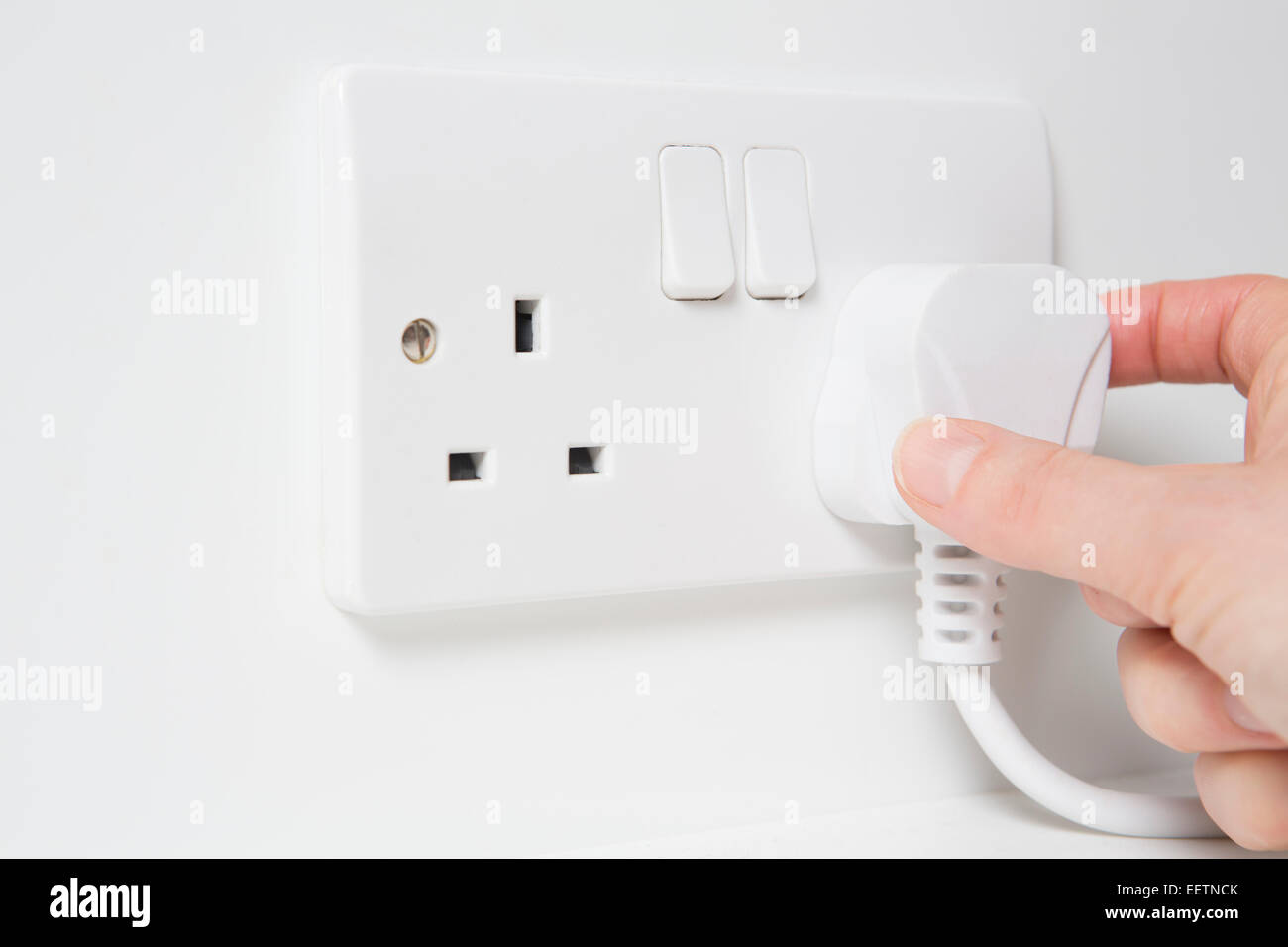 Uk wall plug socket -Fotos und -Bildmaterial in hoher Auflösung – Alamy