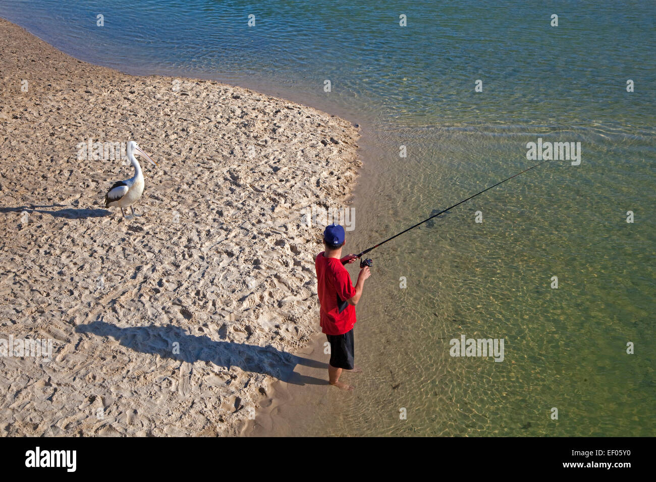 Angeln vom strand aus -Fotos und -Bildmaterial in hoher Auflösung – Alamy