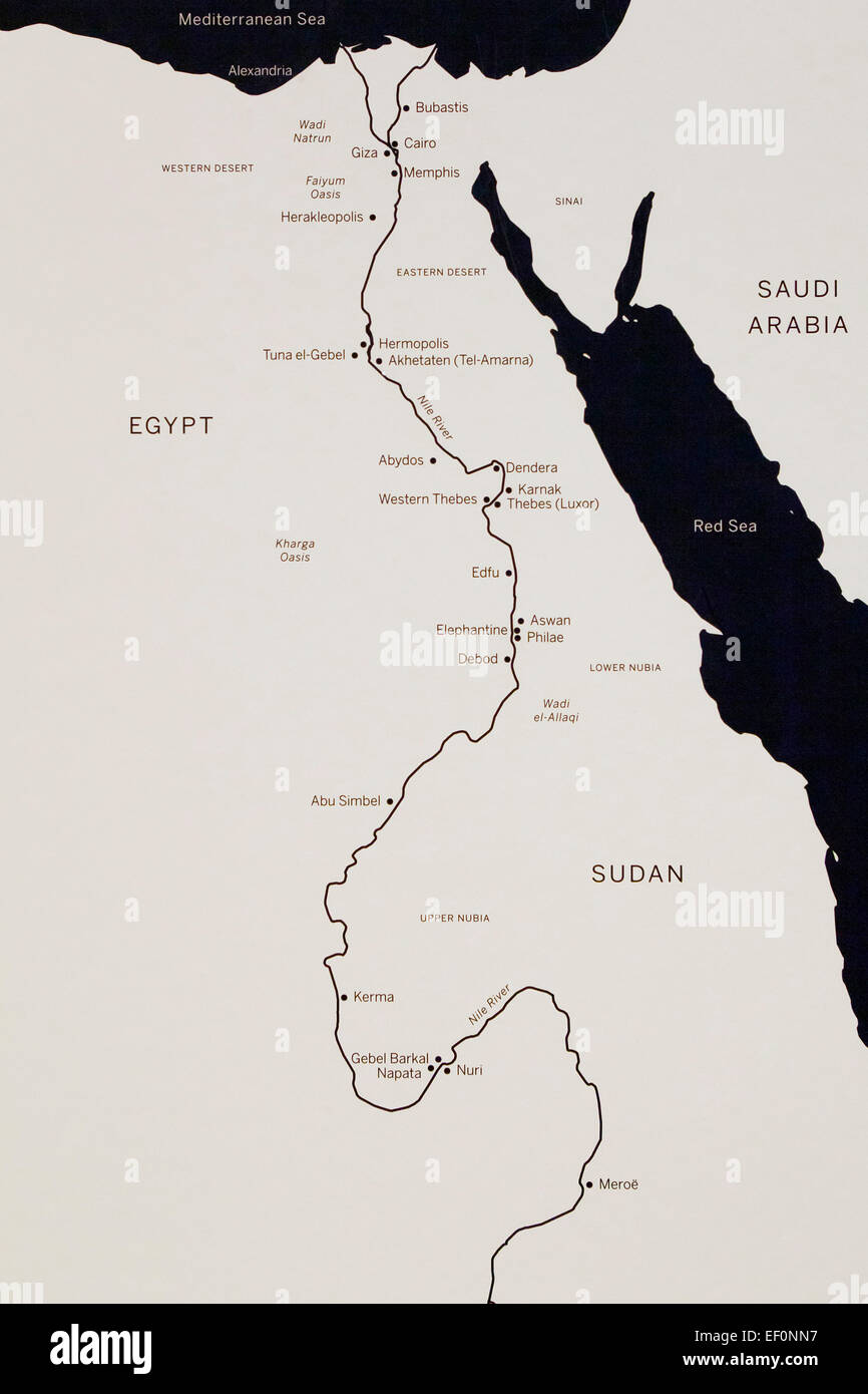 Nil fluss karte -Fotos und -Bildmaterial in hoher Auflösung – Alamy