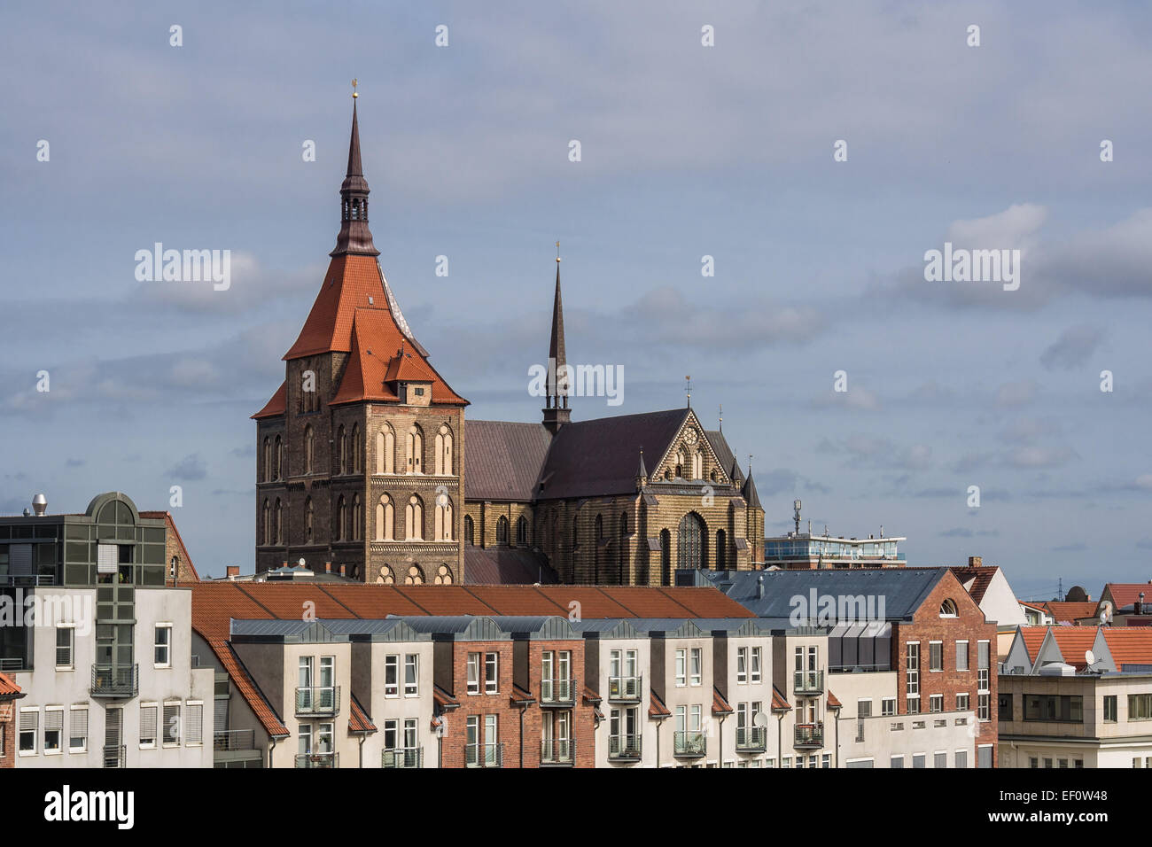 Marienkirche Rostock Stockfotos und -bilder Kaufen - Alamy