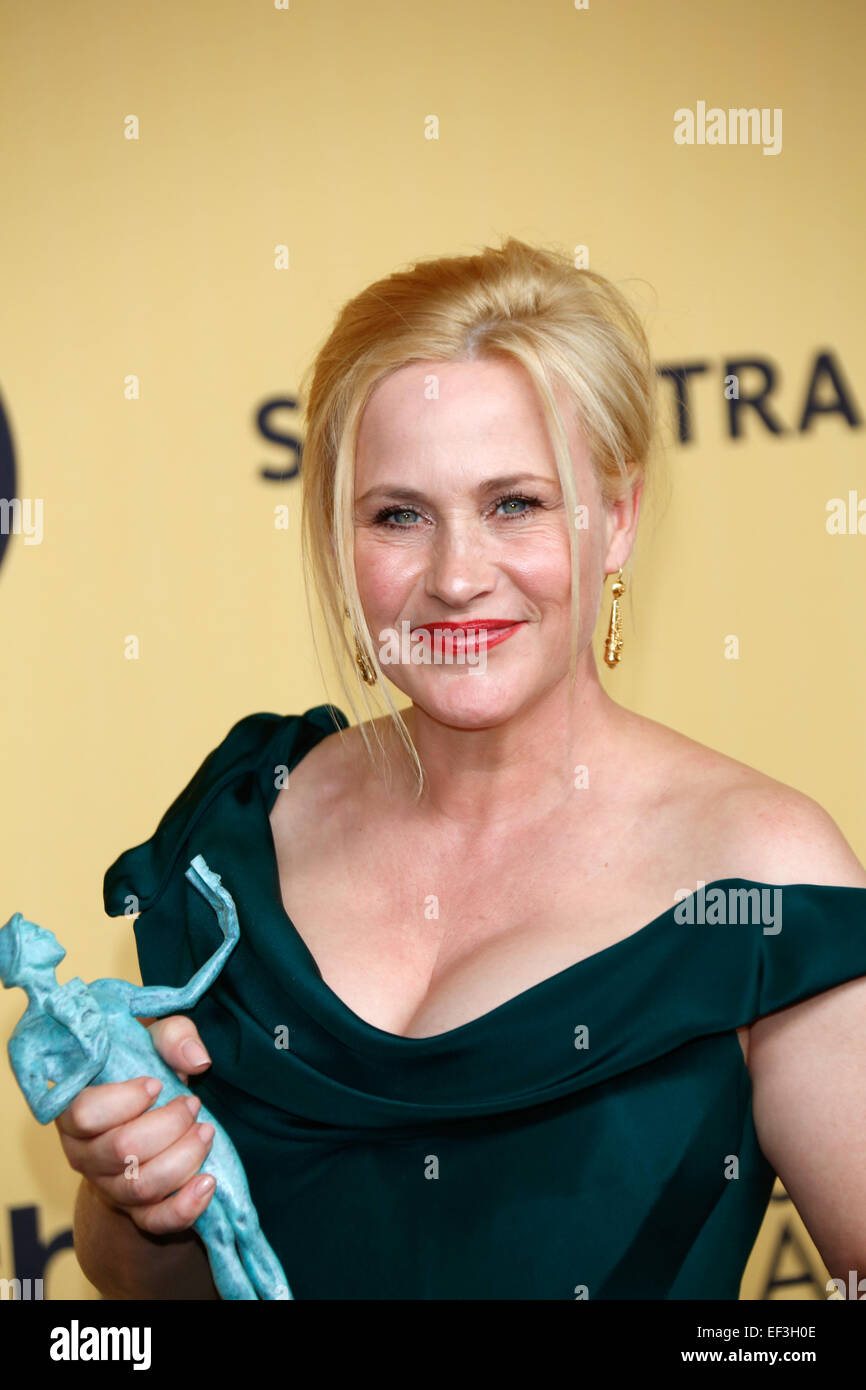 Patricia Arquette kommt bei der 21. annual Screen Actors Guild Awards ...