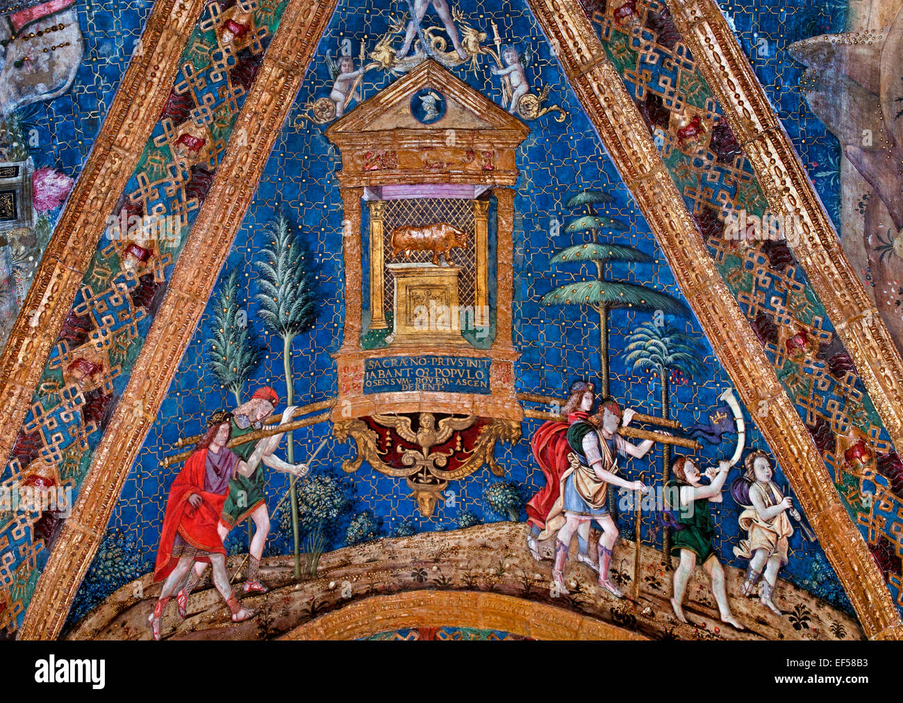 Palazzi vatikani rom von pinturicchio vatikan italien fresken kult bild Stockfotos und -bilder ...