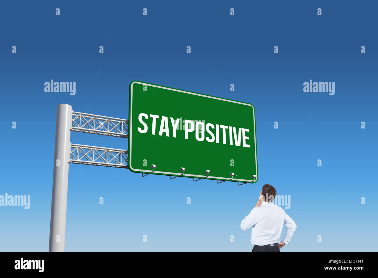 Positiv bleiben -Fotos und -Bildmaterial in hoher Auflösung – Alamy
