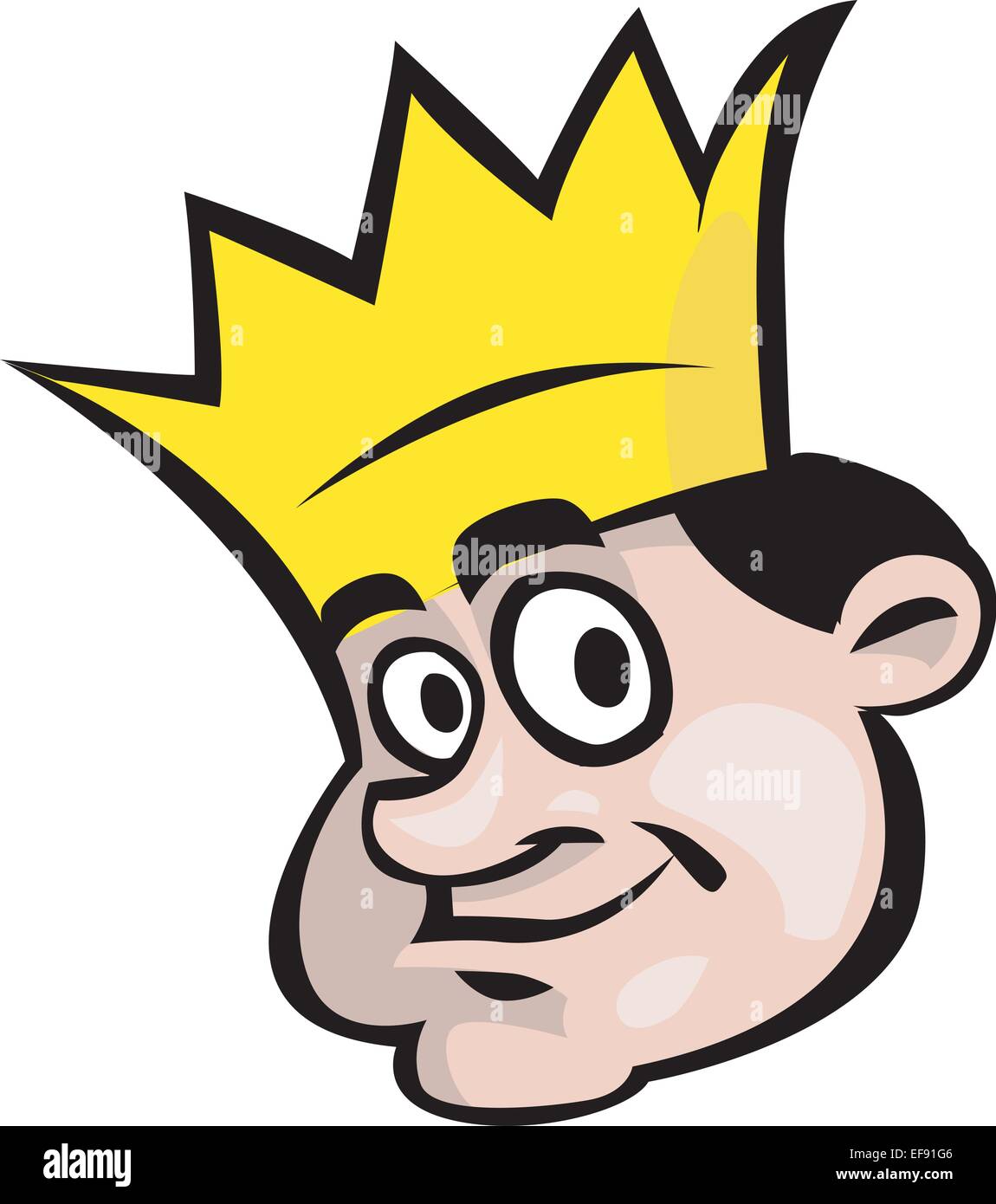 Man wearing a crown -Fotos und -Bildmaterial in hoher Auflösung – Alamy