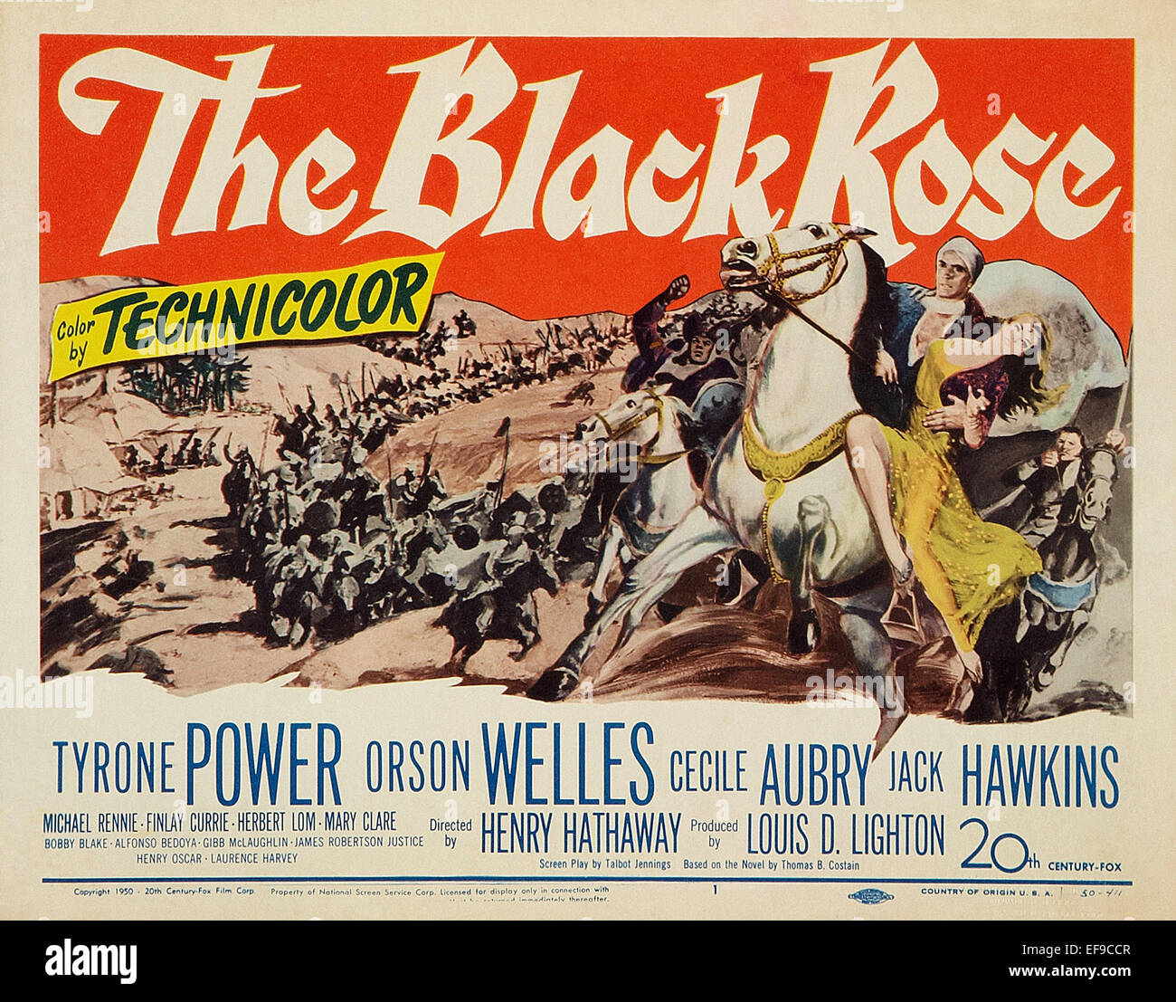The black rose movie poster -Fotos und -Bildmaterial in hoher Auflösung ...