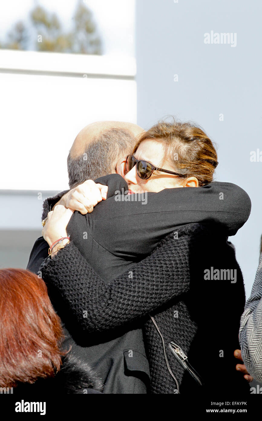 Athen, Griechenland. 30. Januar 2015. Die Tochter von Demis Roussos ...