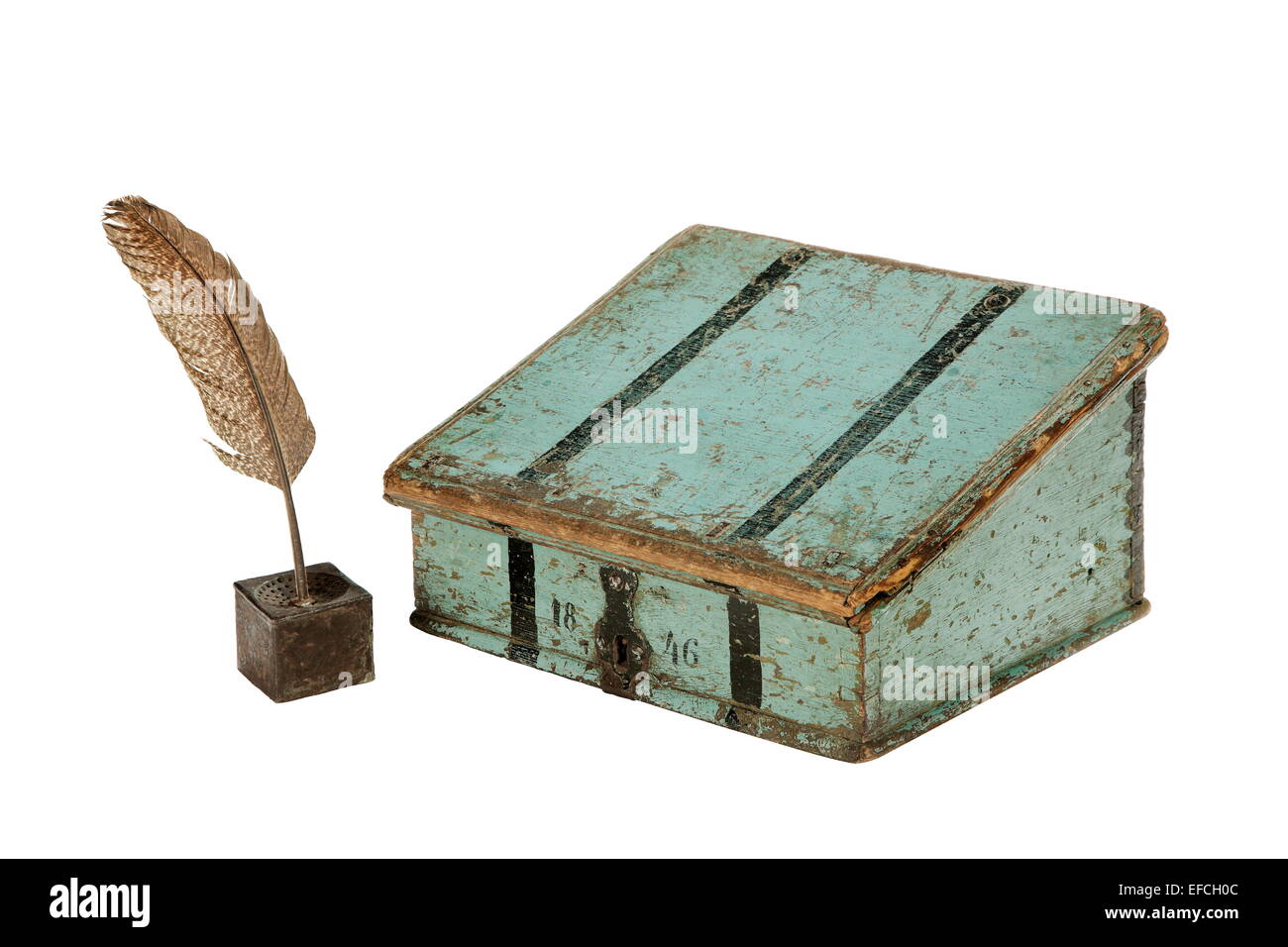 Quill and ink Ausgeschnittene Stockfotos und -bilder - Alamy