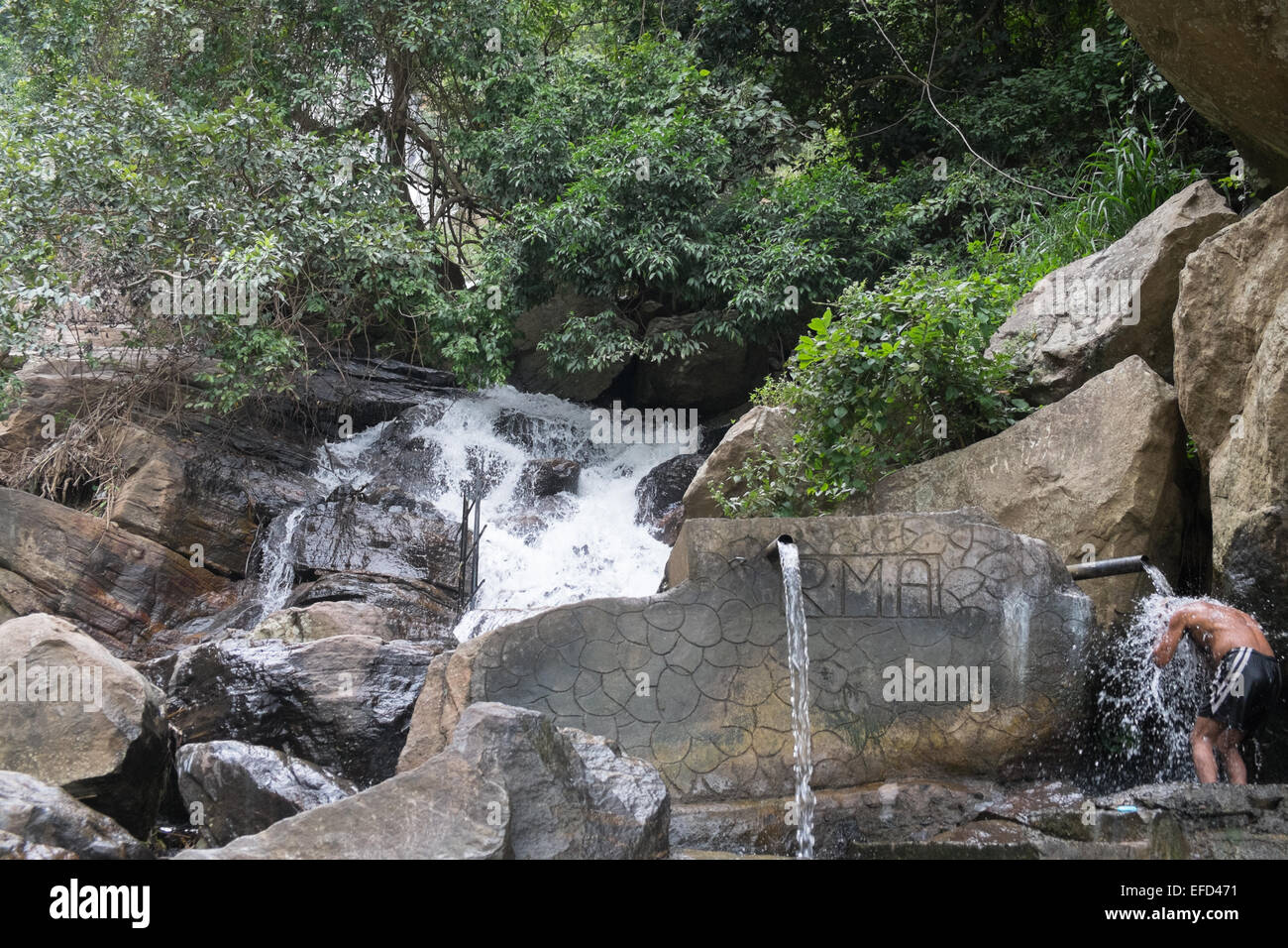 Ravana, Rawana Wasserfälle in der Nähe der Stadt von Ella in Badulla ...