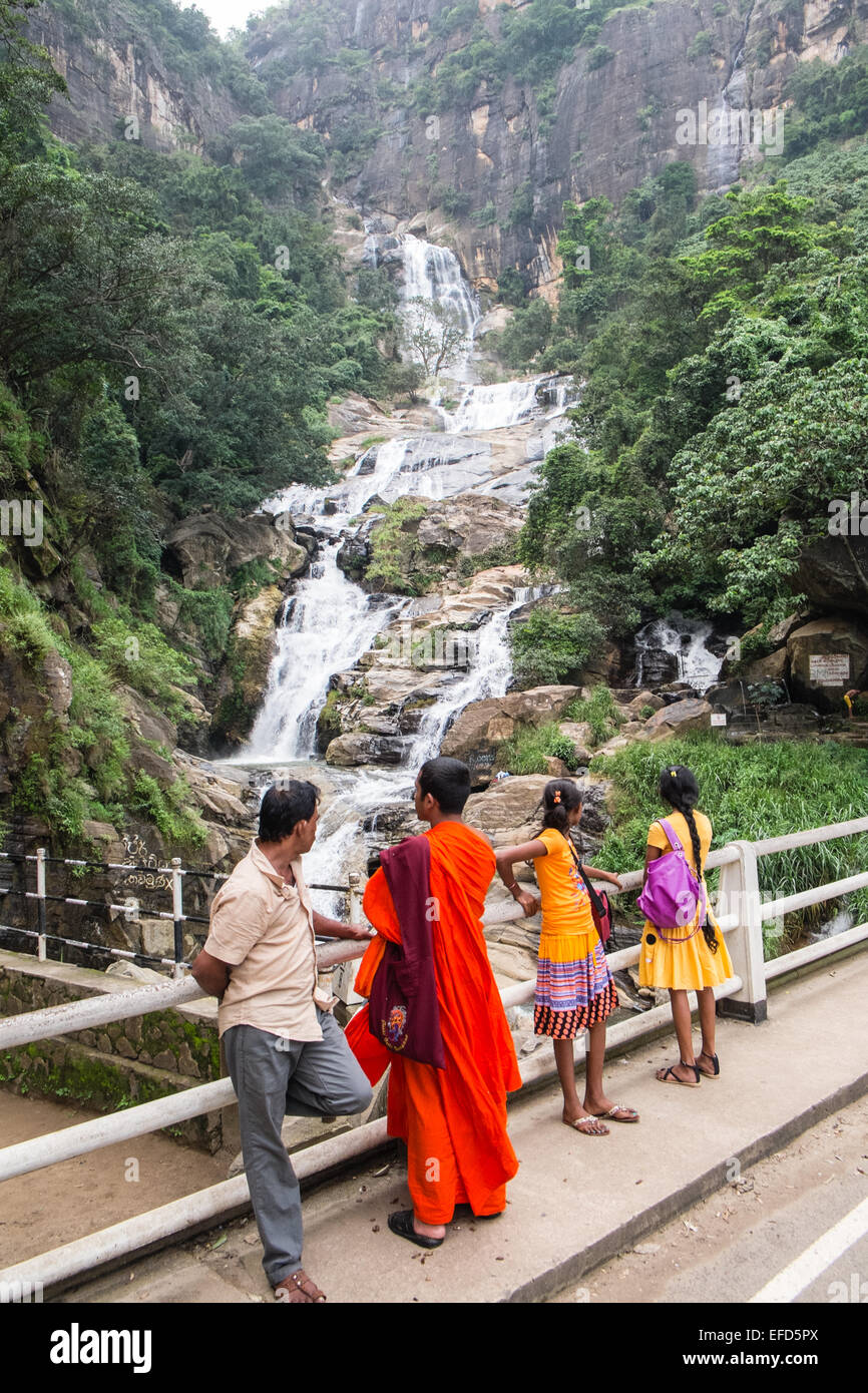 Ravana, Rawana Wasserfälle in der Nähe der Stadt von Ella in Badulla ...