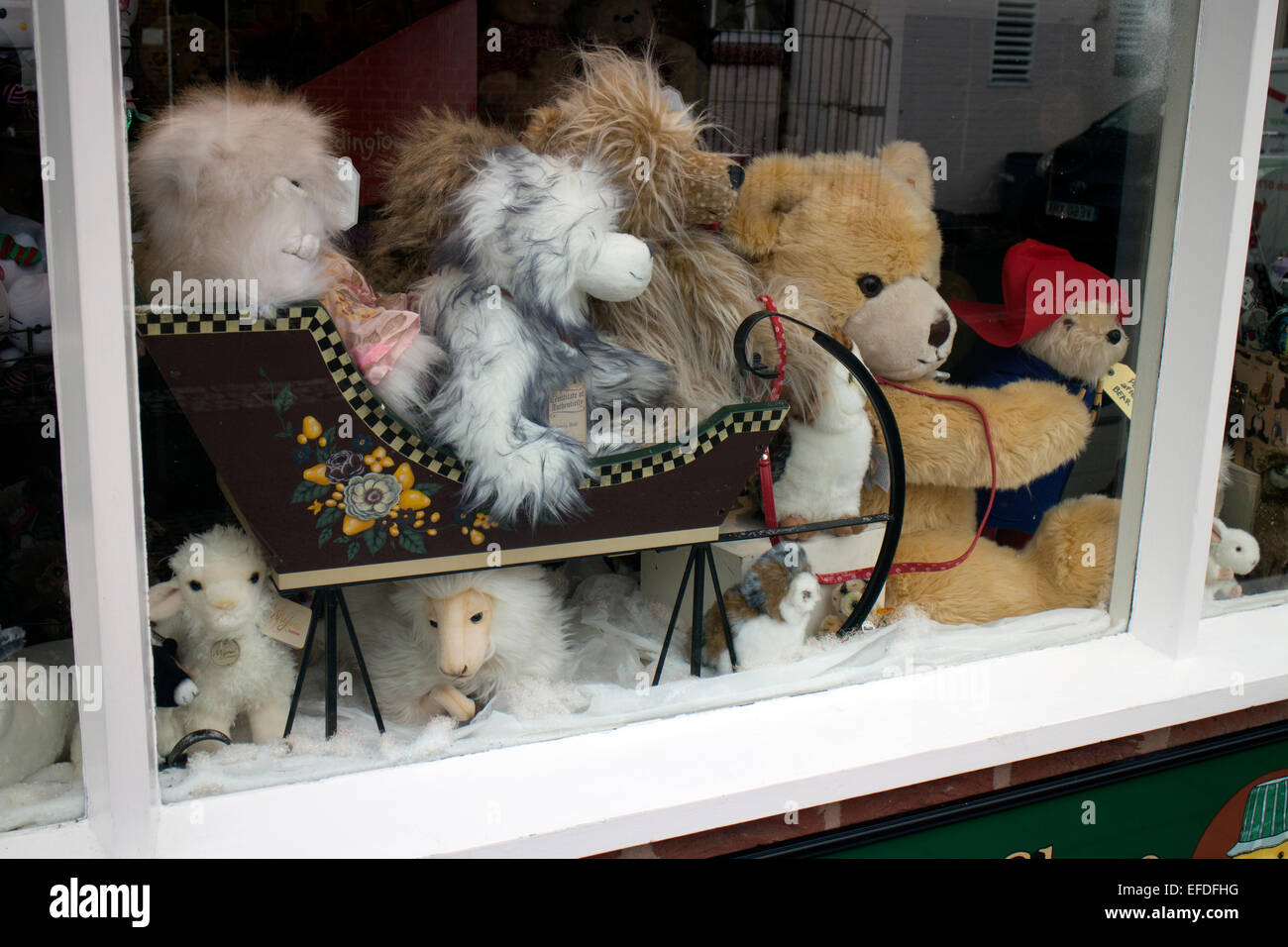 Teddy bear shop window -Fotos und -Bildmaterial in hoher Auflösung – Alamy