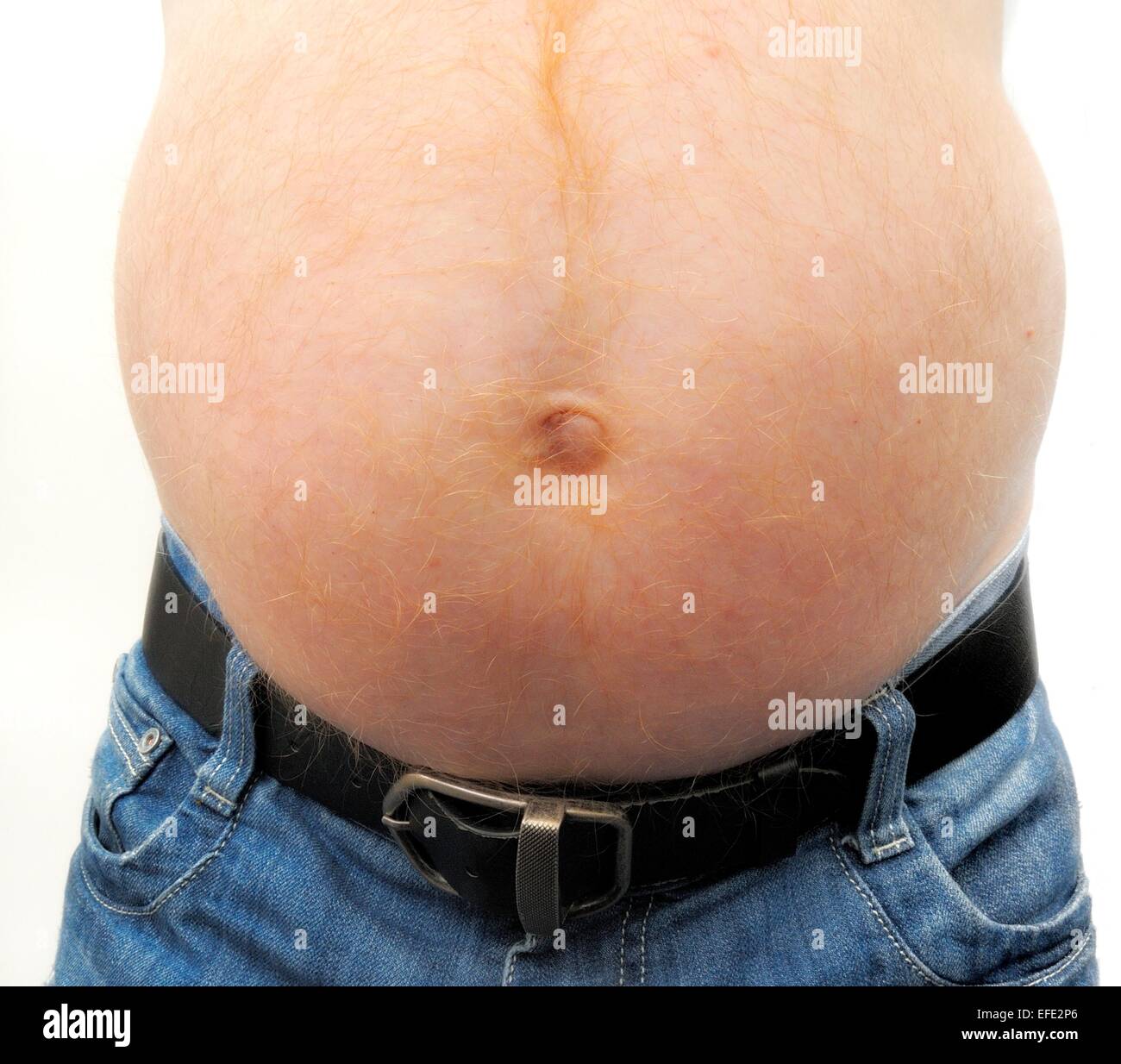 Beer Belly Man Stockfotos und -bilder Kaufen - Alamy