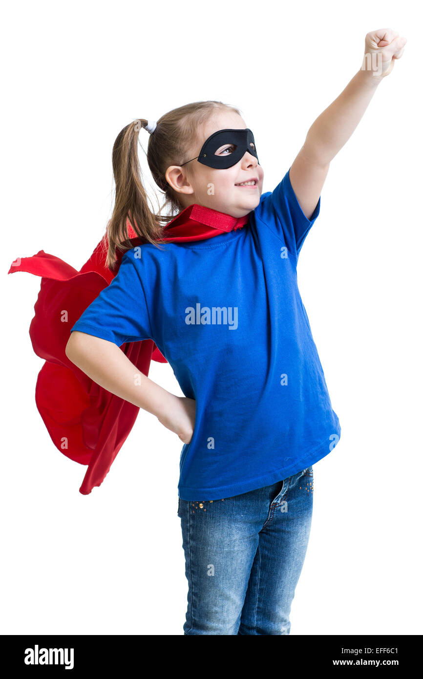 Kind und superheld -Fotos und -Bildmaterial in hoher Auflösung – Alamy
