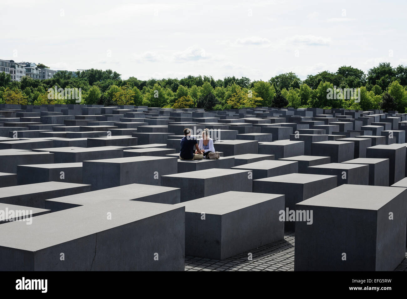 Denkmal für die ermordeten Juden Europas. Das Holocaust-Mahnmal, Berlin ...
