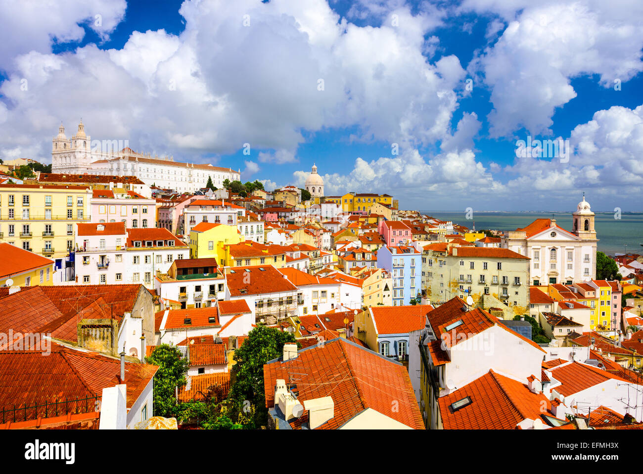 Stilvolle Stadtteil Von Lissabon Bild