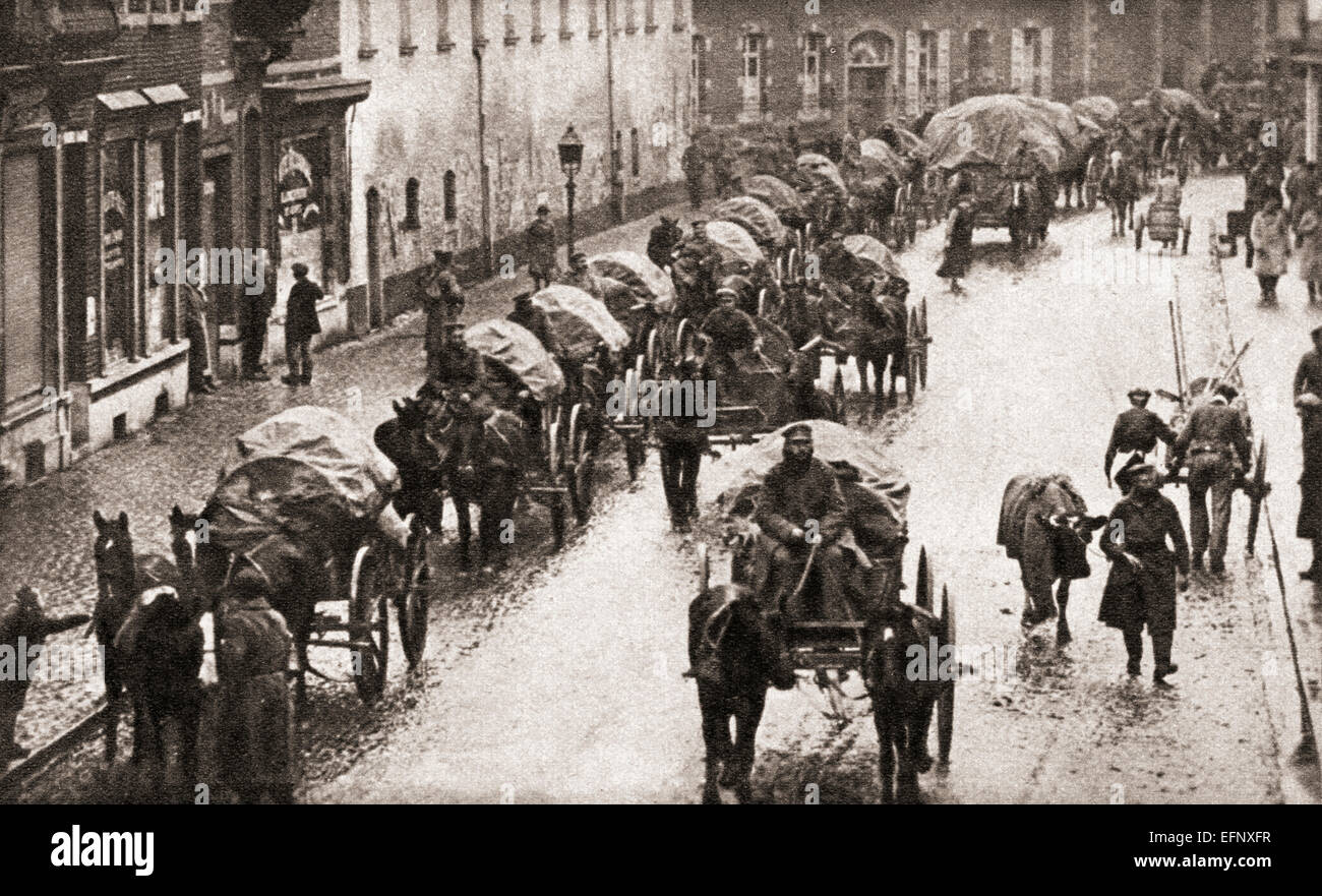 German Belgium 1914 Stockfotos und -bilder Kaufen - Alamy
