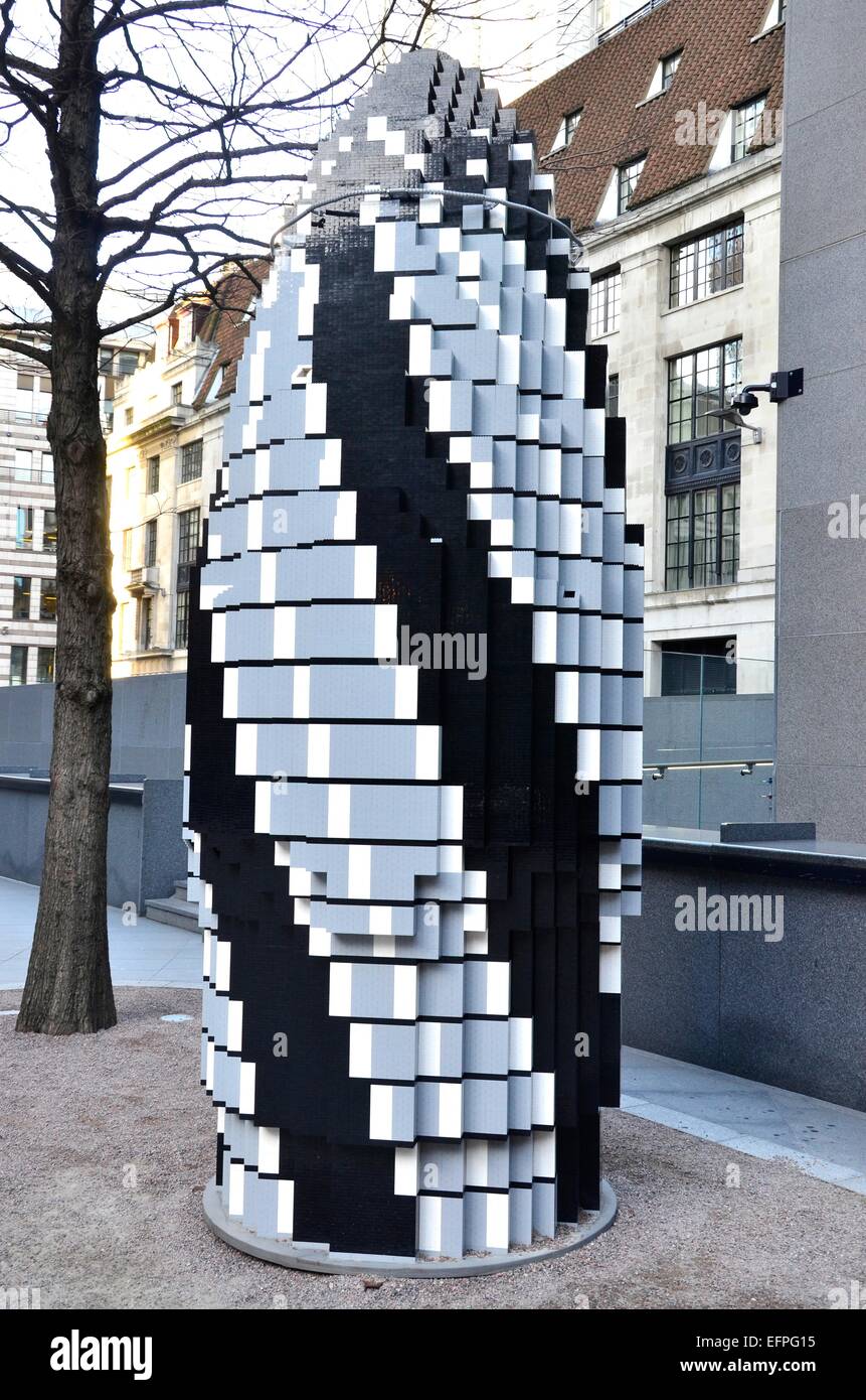 Ein Lego-Modell der Schweizer Rück-Gebäude (auch bekannt als The ...