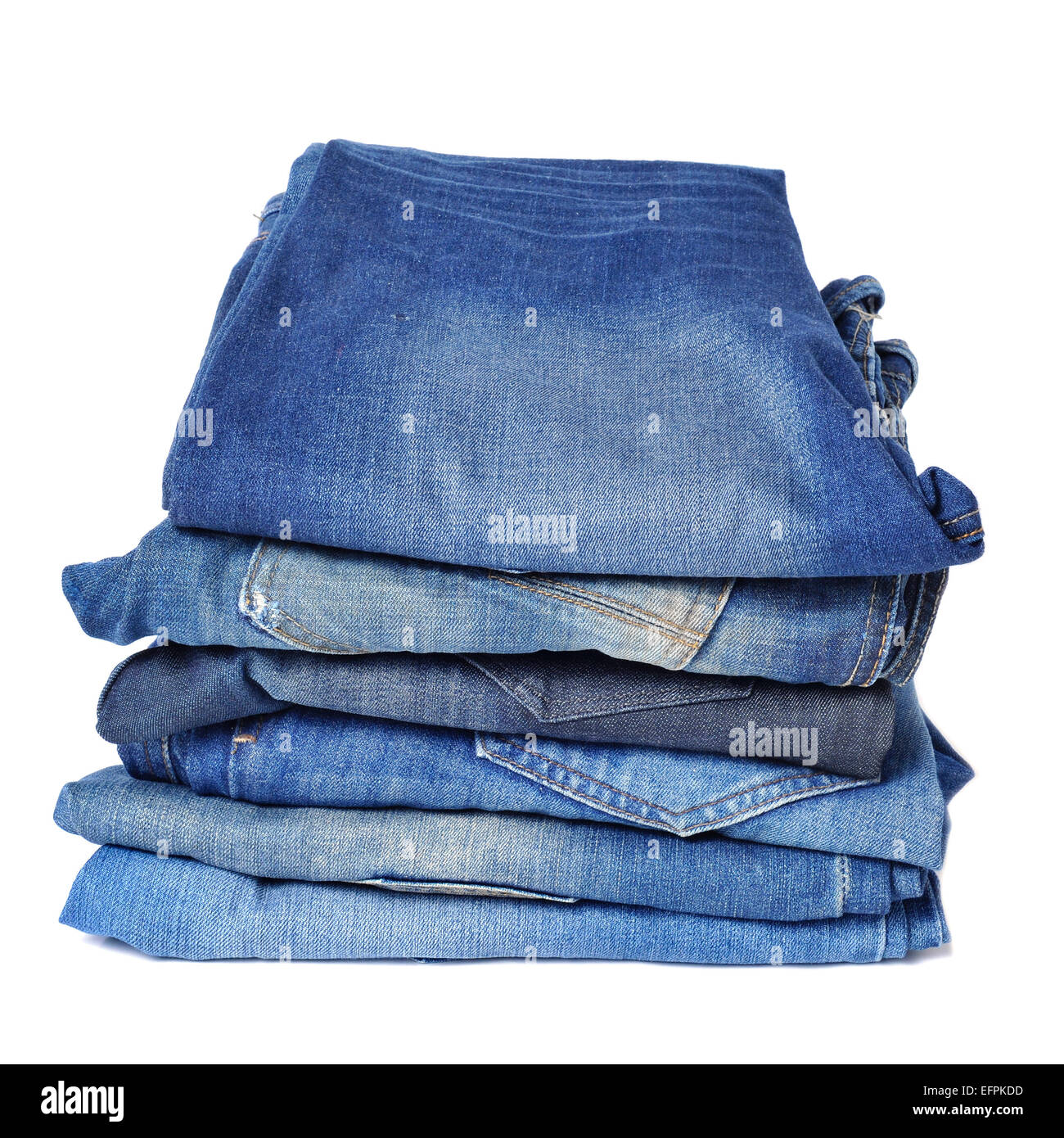 Blaue jeans Ausgeschnittene Stockfotos und -bilder - Alamy