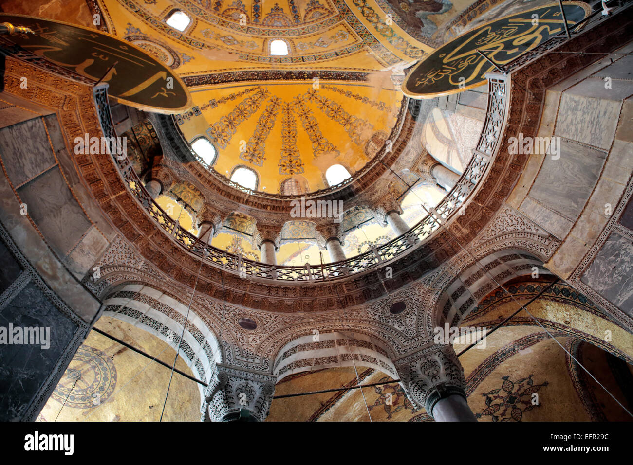 Hagia Sophia Byzantinischen Mosaiken Stockfotos und -bilder Kaufen - Alamy
