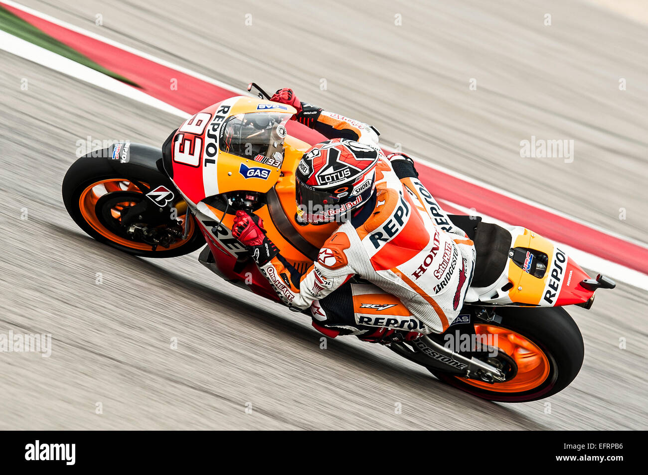 Marc Marquez (93) von Spanien. 1. Platz 2014 Red Bull Grand Prix of ...