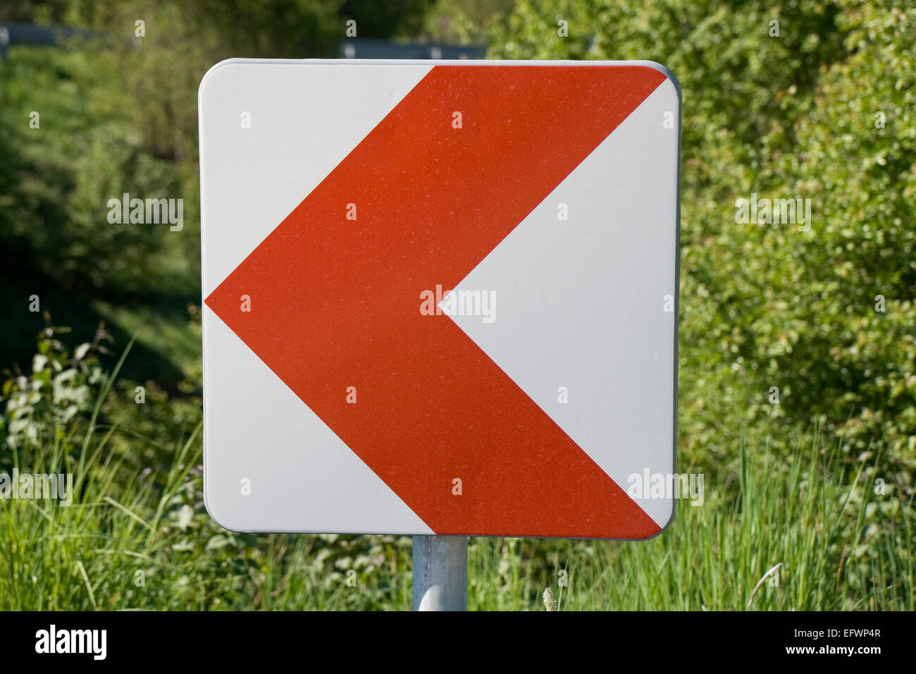 Verkehrszeichen Roter Balken