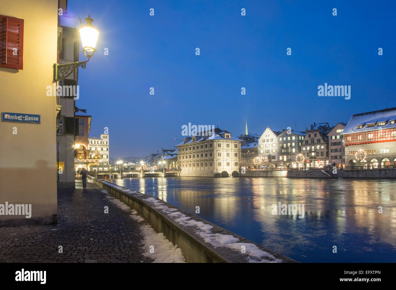 Limmat flussufer im winter -Fotos und -Bildmaterial in hoher Auflösung ...