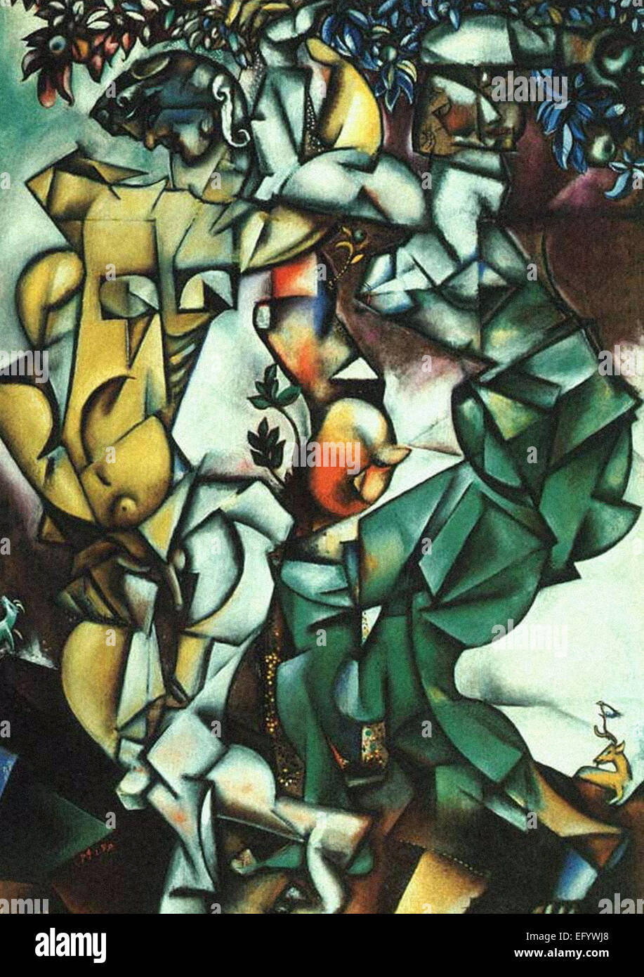 Marc chagall adam und eva -Fotos und -Bildmaterial in hoher Auflösung – Alamy
