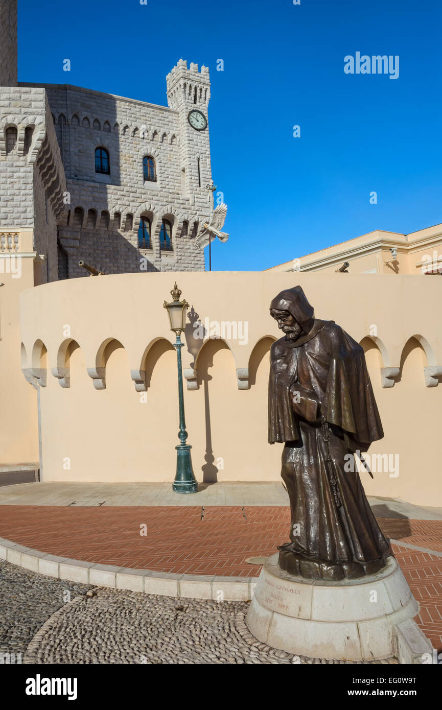 François Grimaldi Statue, Gründer der Dynastie vor dem Fürstentum ...
