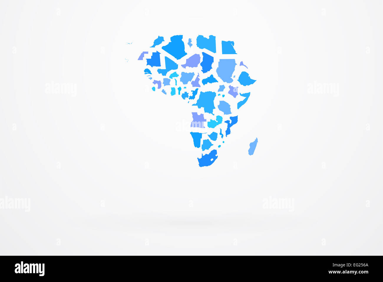 Africa continent map -Fotos und -Bildmaterial in hoher Auflösung – Alamy