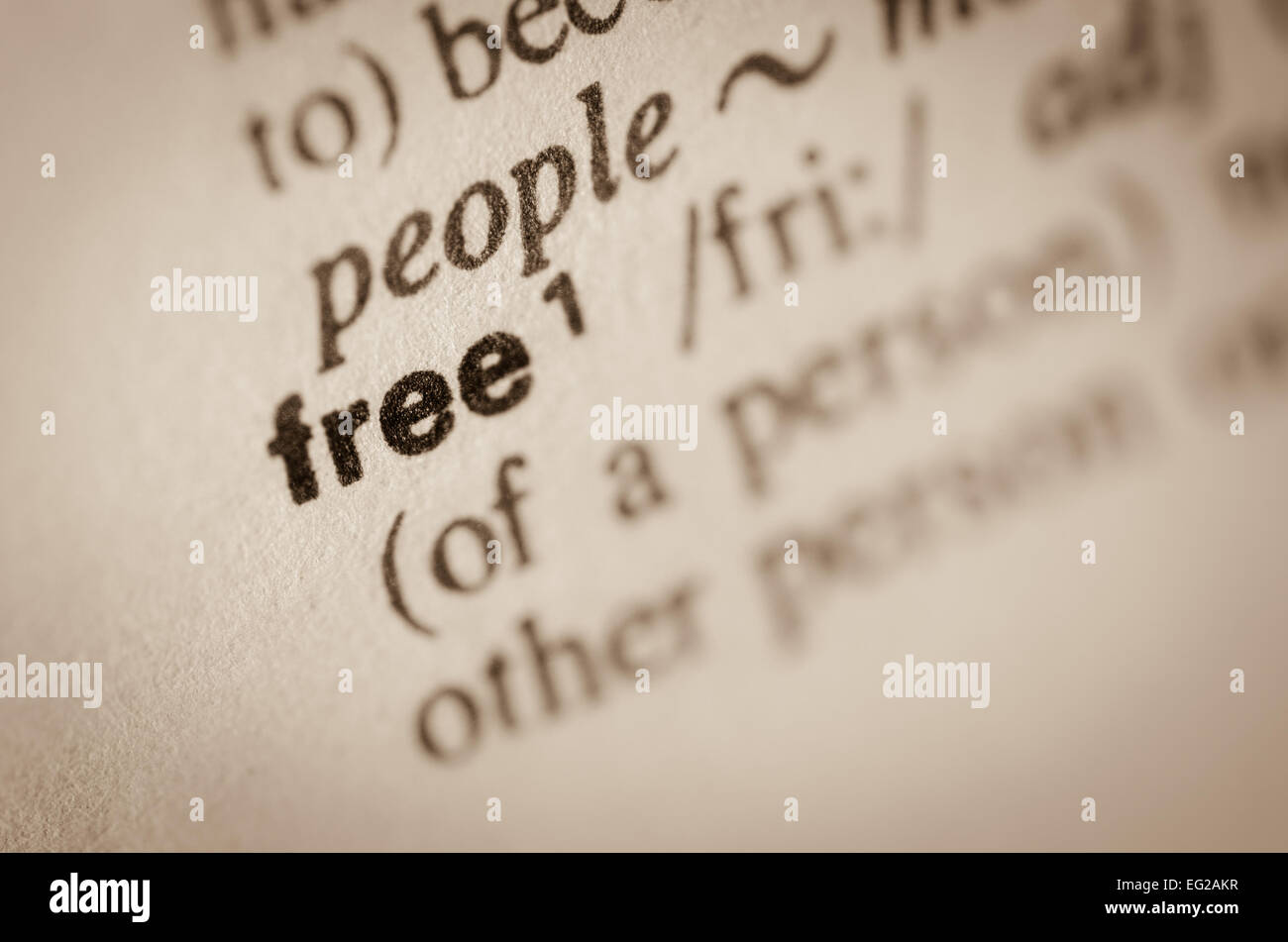 Freies wort -Fotos und -Bildmaterial in hoher Auflösung – Alamy