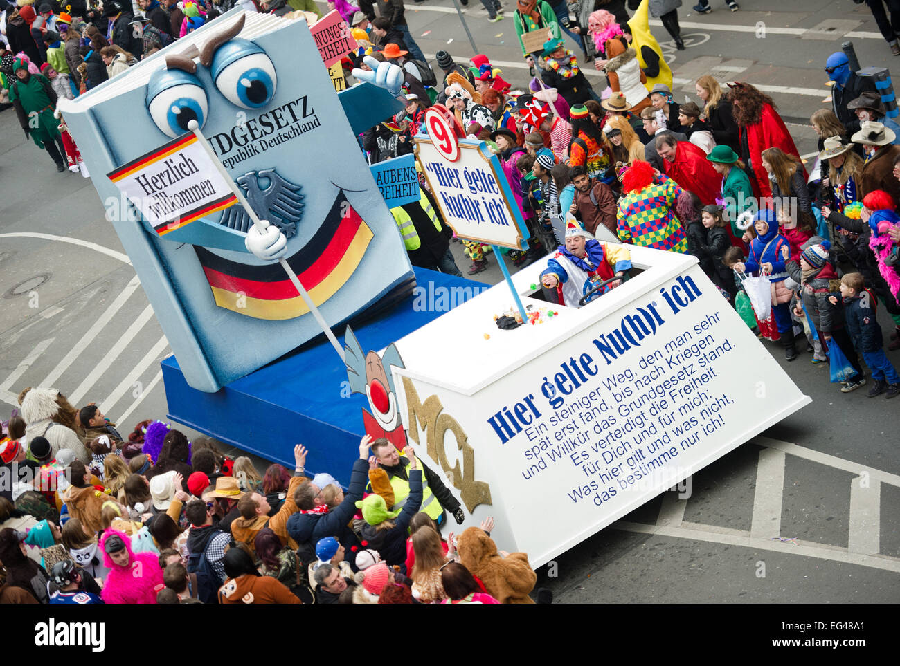 Carnival In City Mainz In Stockfotos und -bilder Kaufen - Alamy