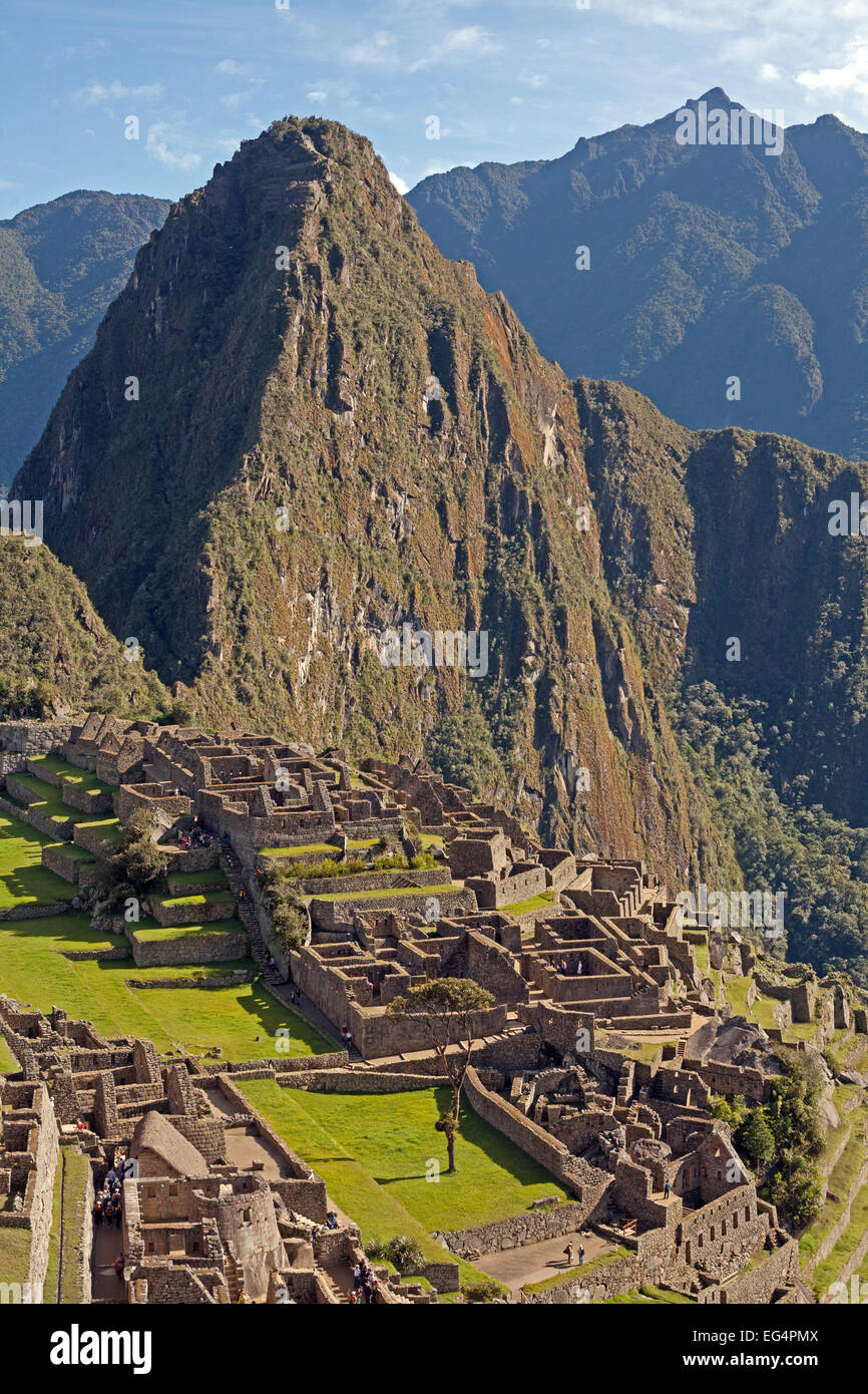 Machu Picchu Inca Ruinen Peru Inka Zivilisation zum UNESCO ...