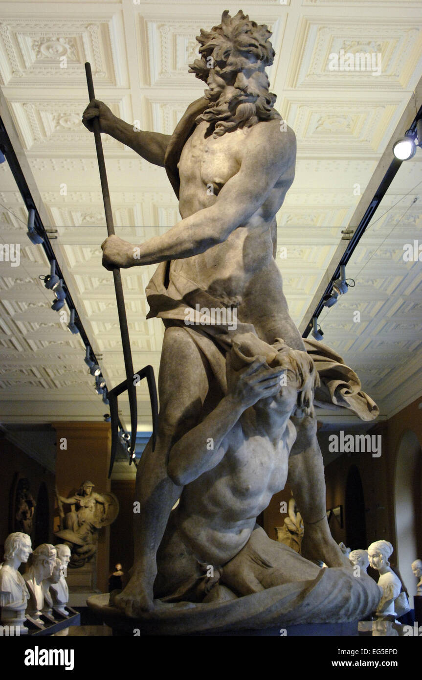 Neptun und Triton von italienischen Artisht Gian Lorenzo Bernini (1598 ...