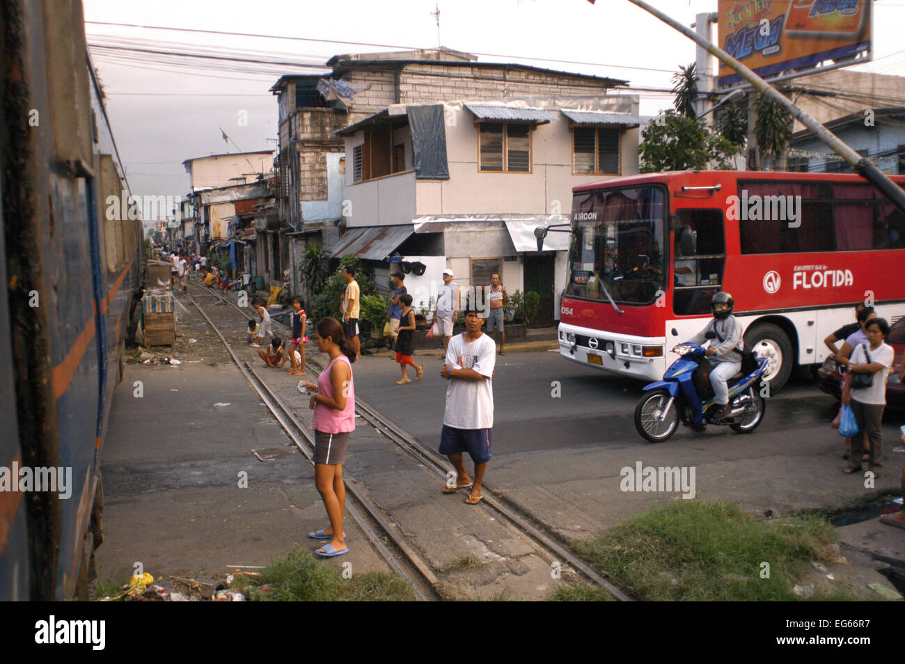 Slum housing manila philippines -Fotos und -Bildmaterial in hoher Auflösung – Alamy