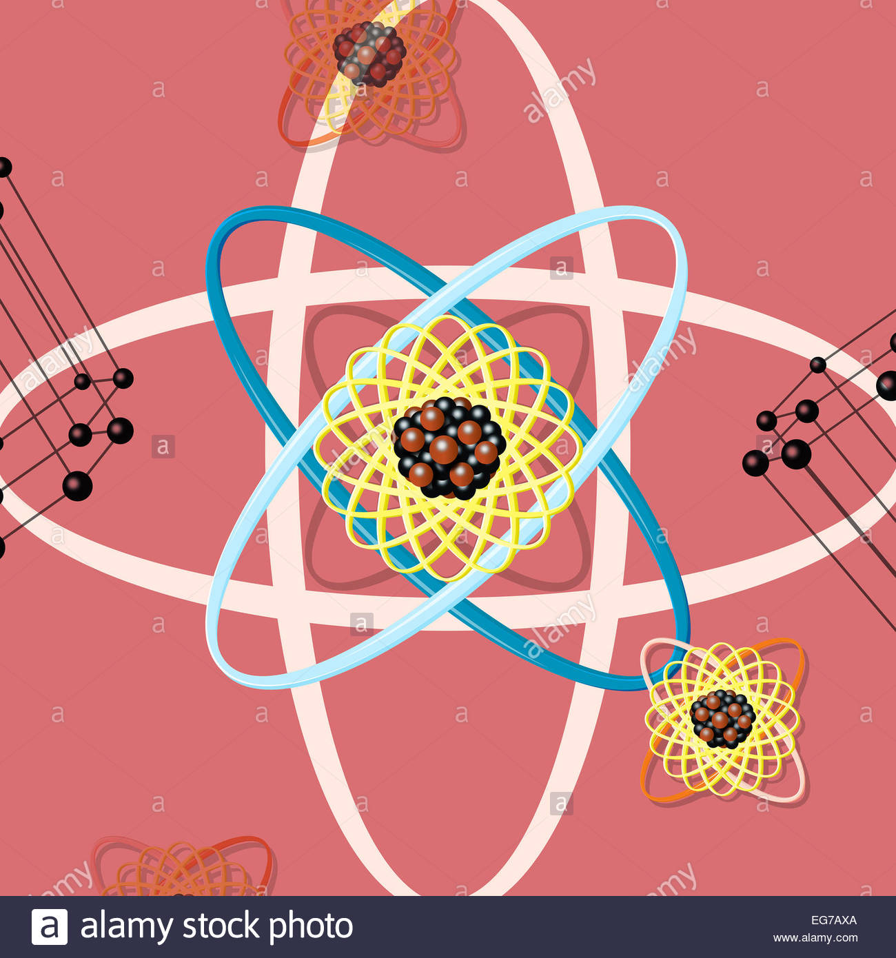 Atomare Struktur Stockfotos und -bilder Kaufen - Alamy