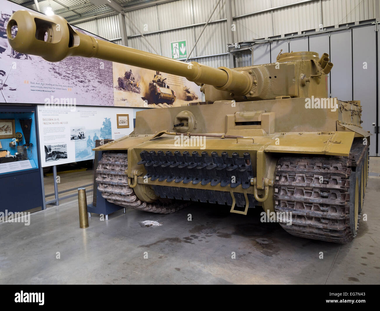 Tiger-Panzer im Bovington Tank museum Stockfotografie - Alamy