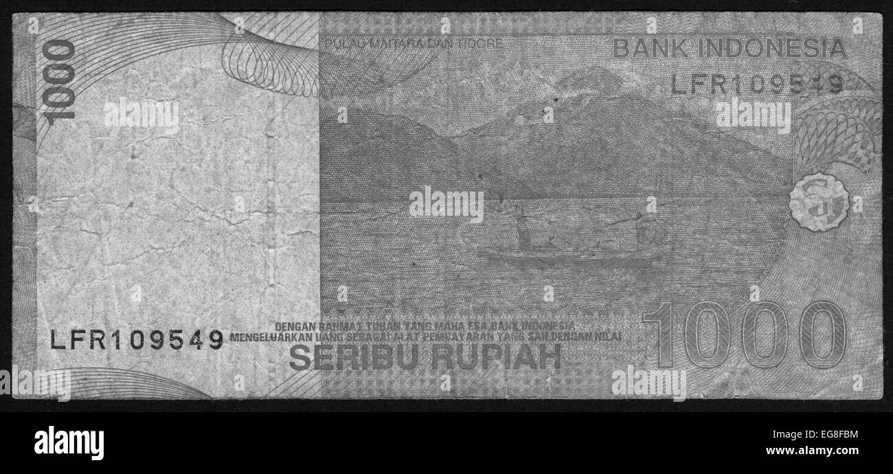 Indonesia 1000 rupiah bank note -Fotos und -Bildmaterial in hoher ...