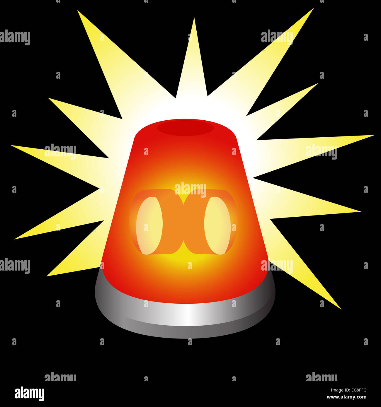 Flashing warning light -Fotos und -Bildmaterial in hoher Auflösung – Alamy
