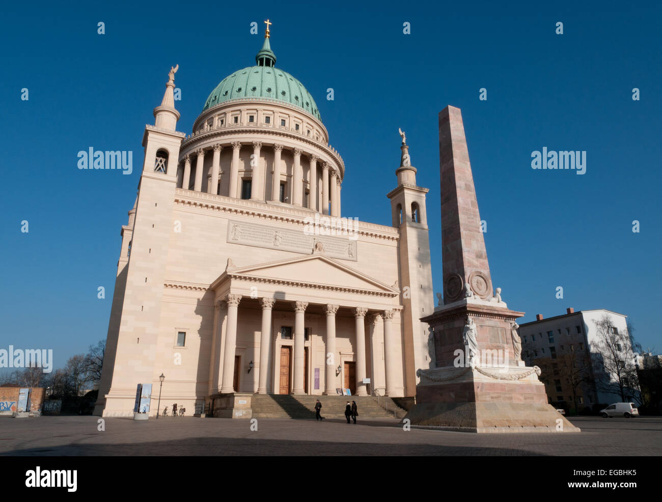 Nikolai Kirche, Alter Markt Platz, Potsdam Stockfotografie - Alamy