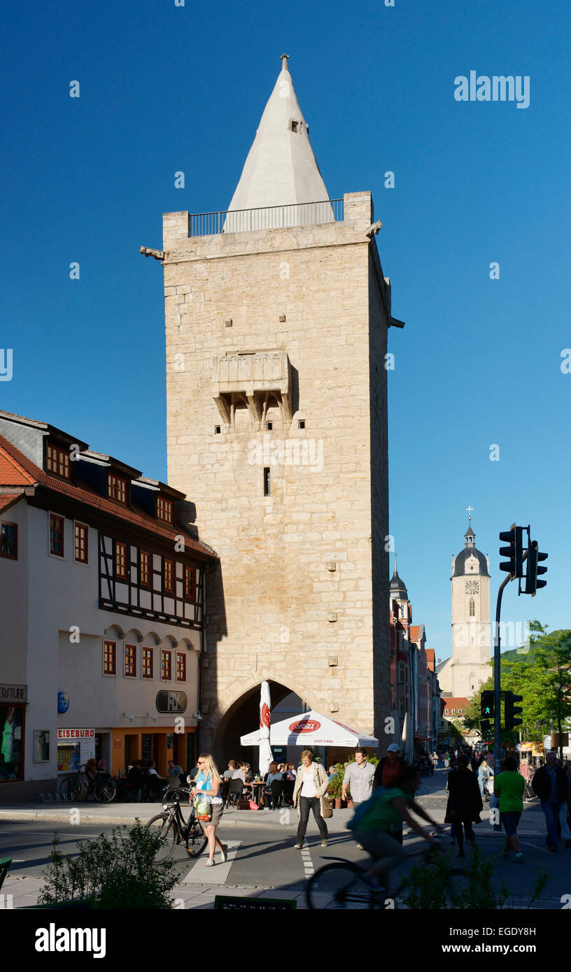 Ausgewichen mit Johannistor Tor und Pfarrer von St. Michael-Kirche ...