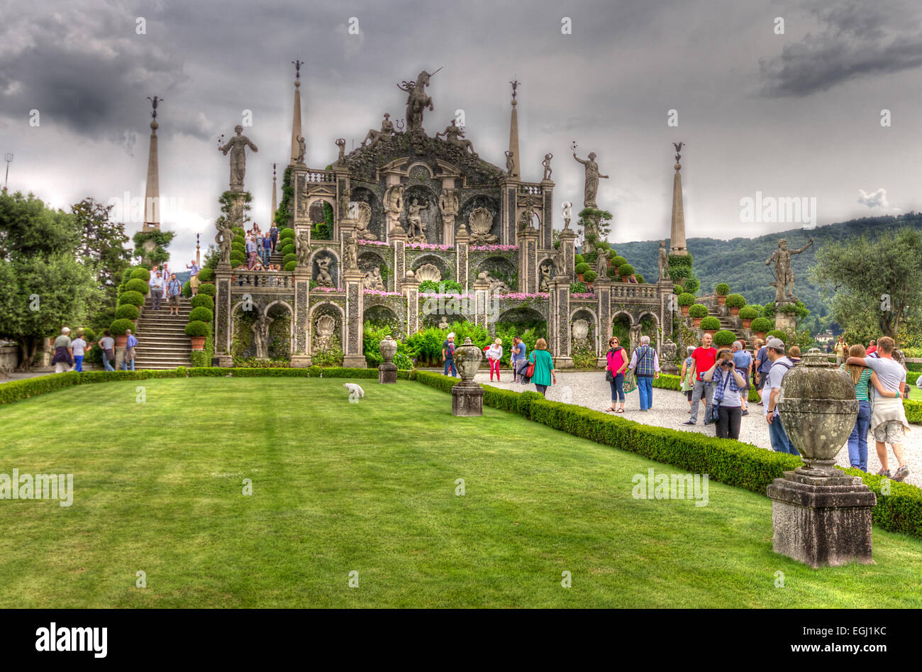 Gardens at isola bella -Fotos und -Bildmaterial in hoher Auflösung – Alamy
