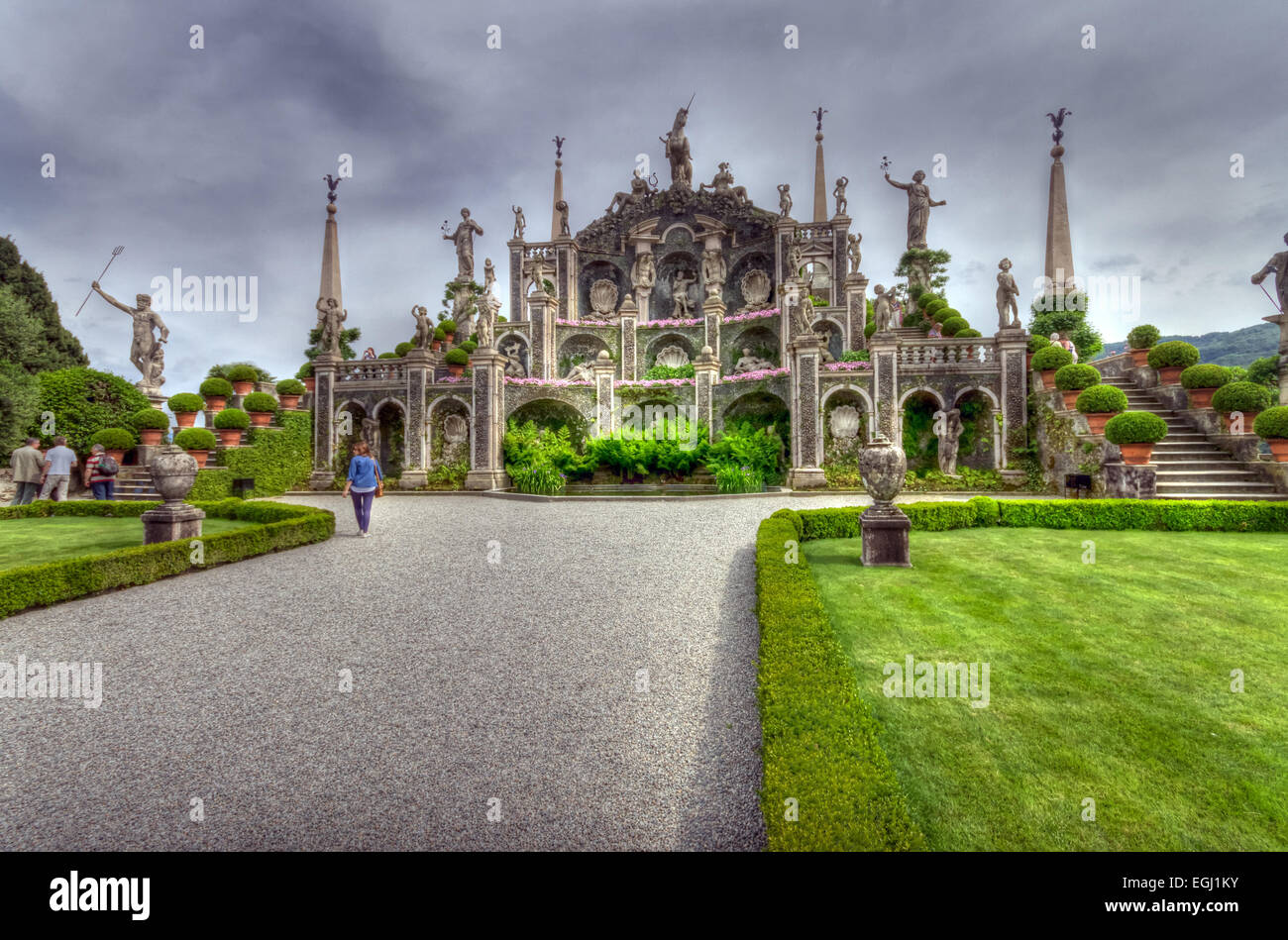 Gardens at isola bella -Fotos und -Bildmaterial in hoher Auflösung – Alamy