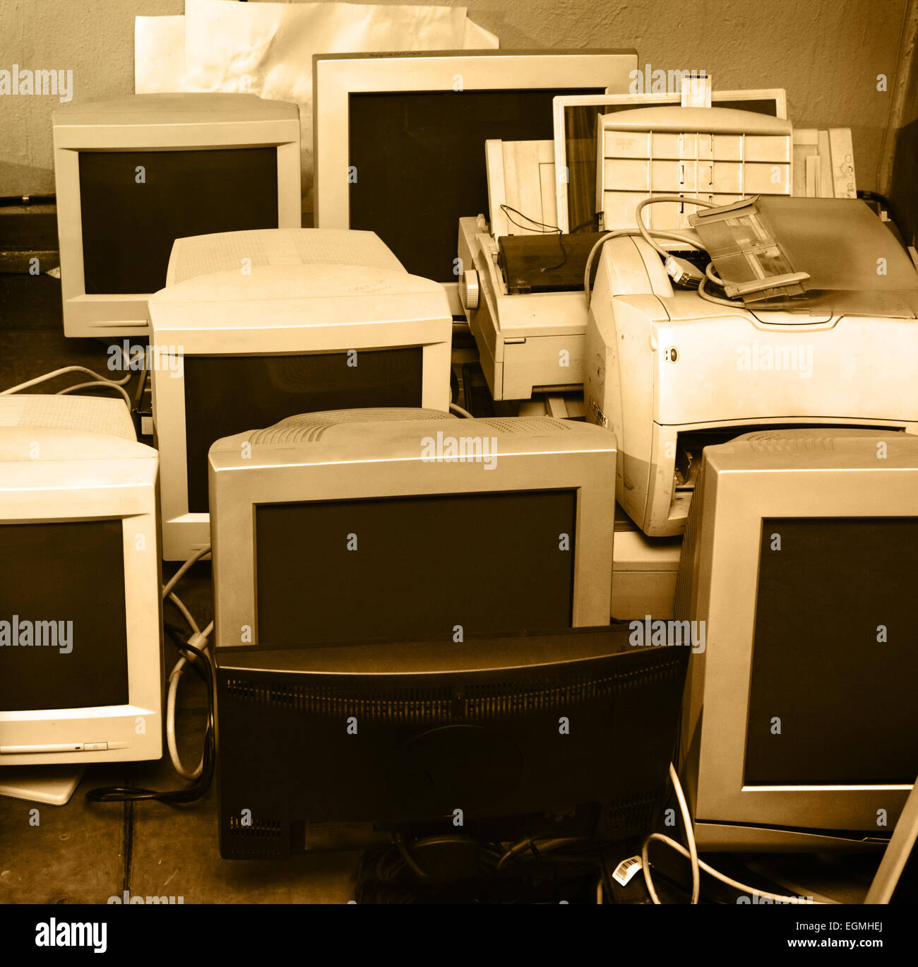Alter computermonitor -Fotos und -Bildmaterial in hoher Auflösung – Alamy