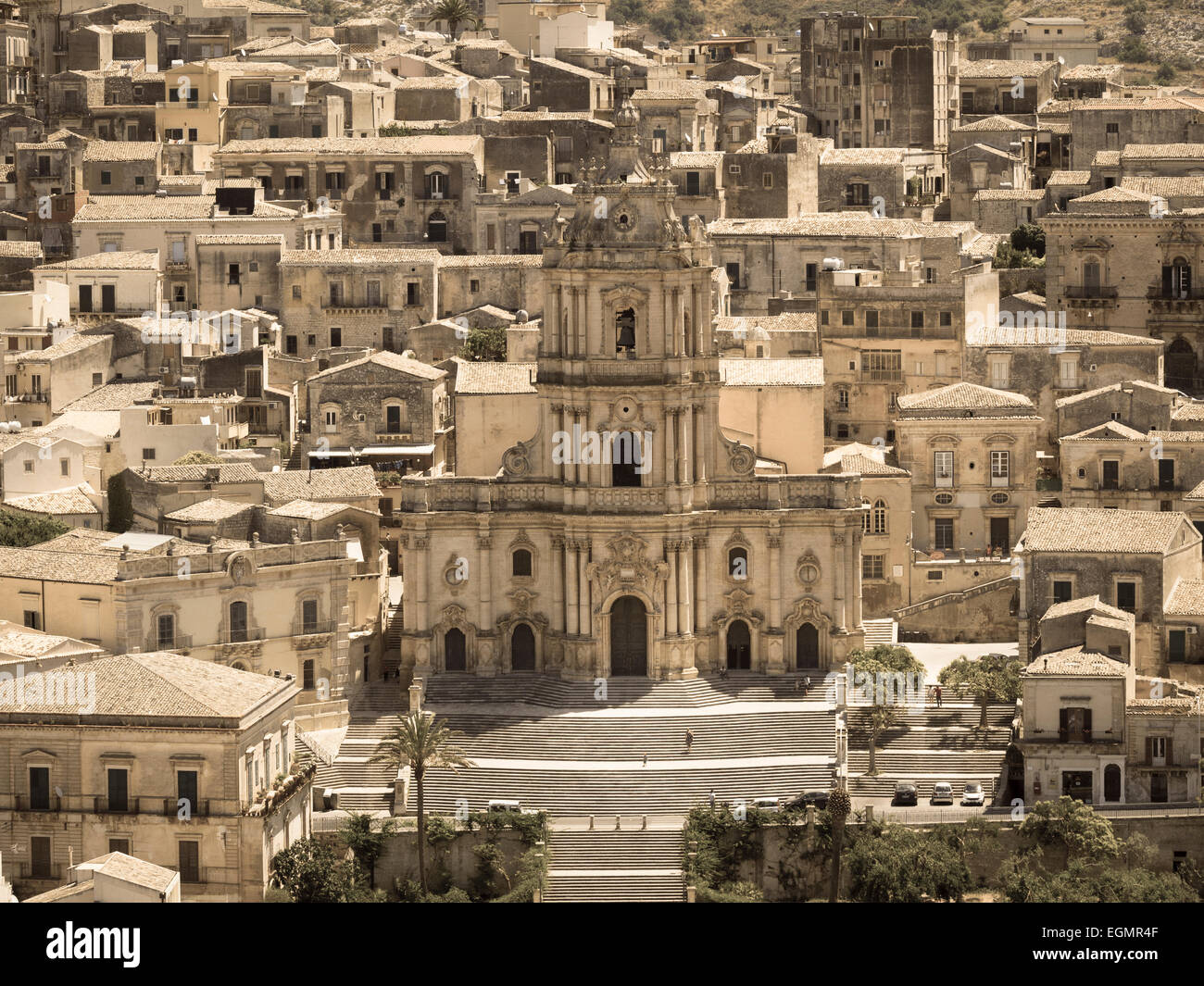 Kirche von San Giorgio, Modica, Provinz Ragusa, Sizilien, Italien ...