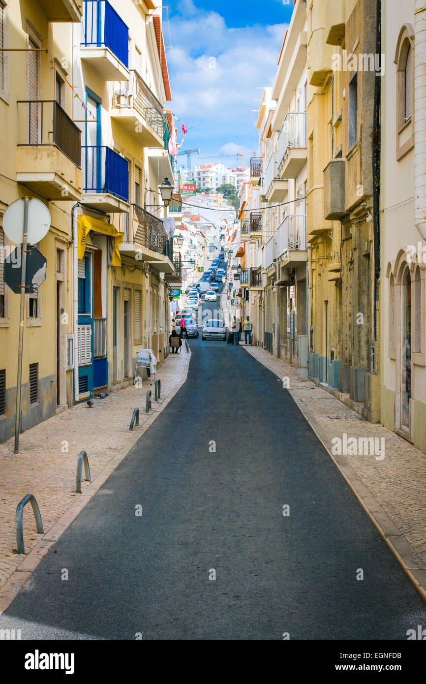 Street nazare portugal -Fotos und -Bildmaterial in hoher Auflösung – Alamy