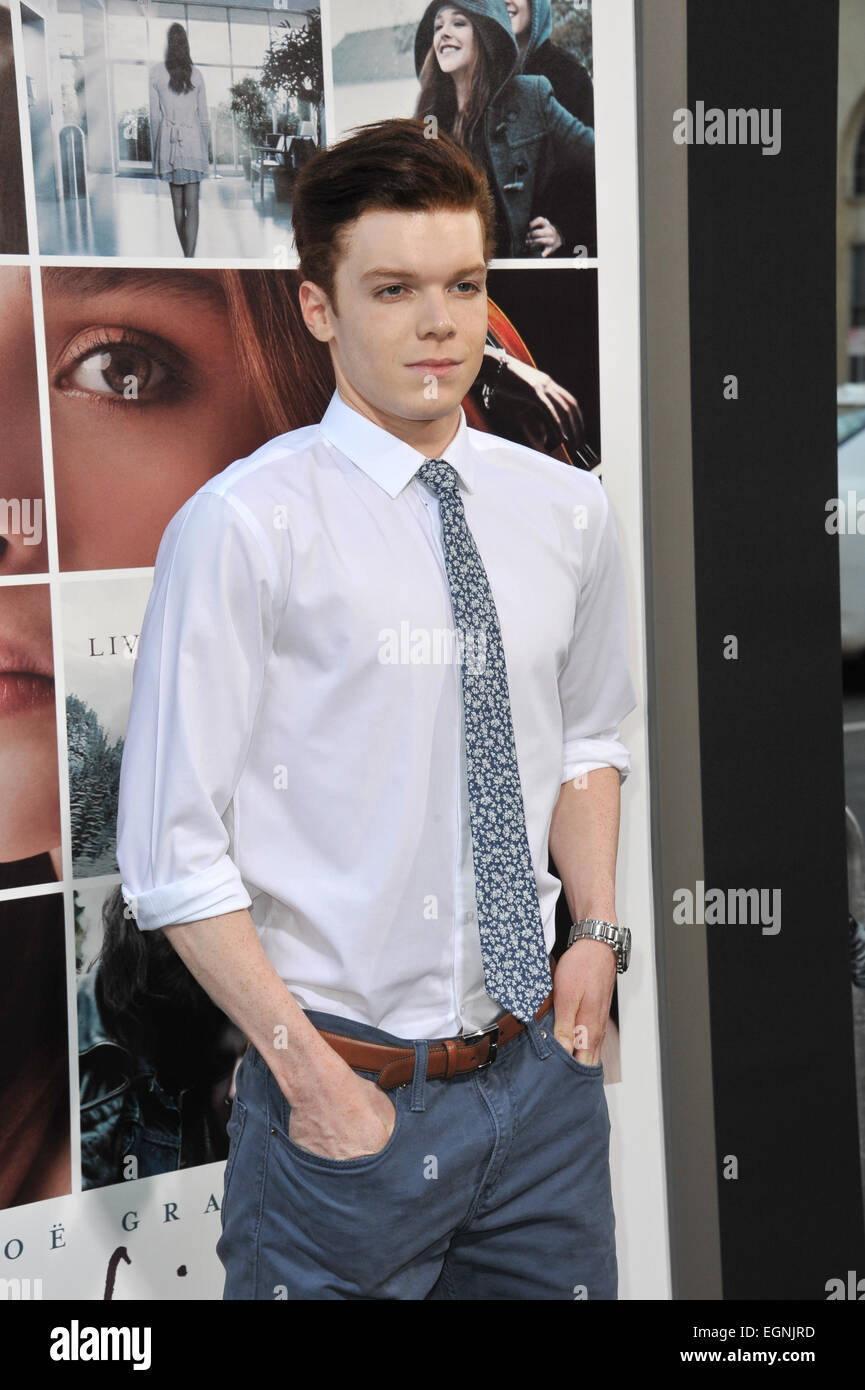 LOS ANGELES, CA - 20. August 2014: Cameron Monaghan bei der Welt ...