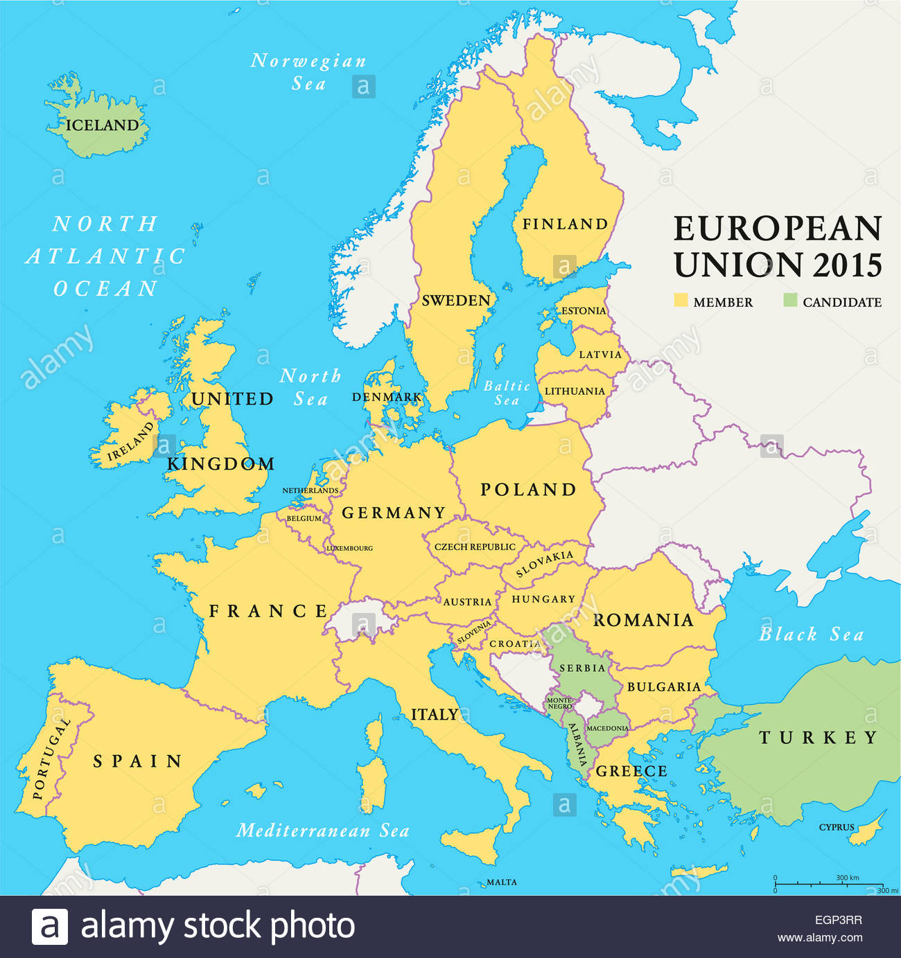Map Of Europe Stockfotos & Map Of Europe Bilder - Alamy
