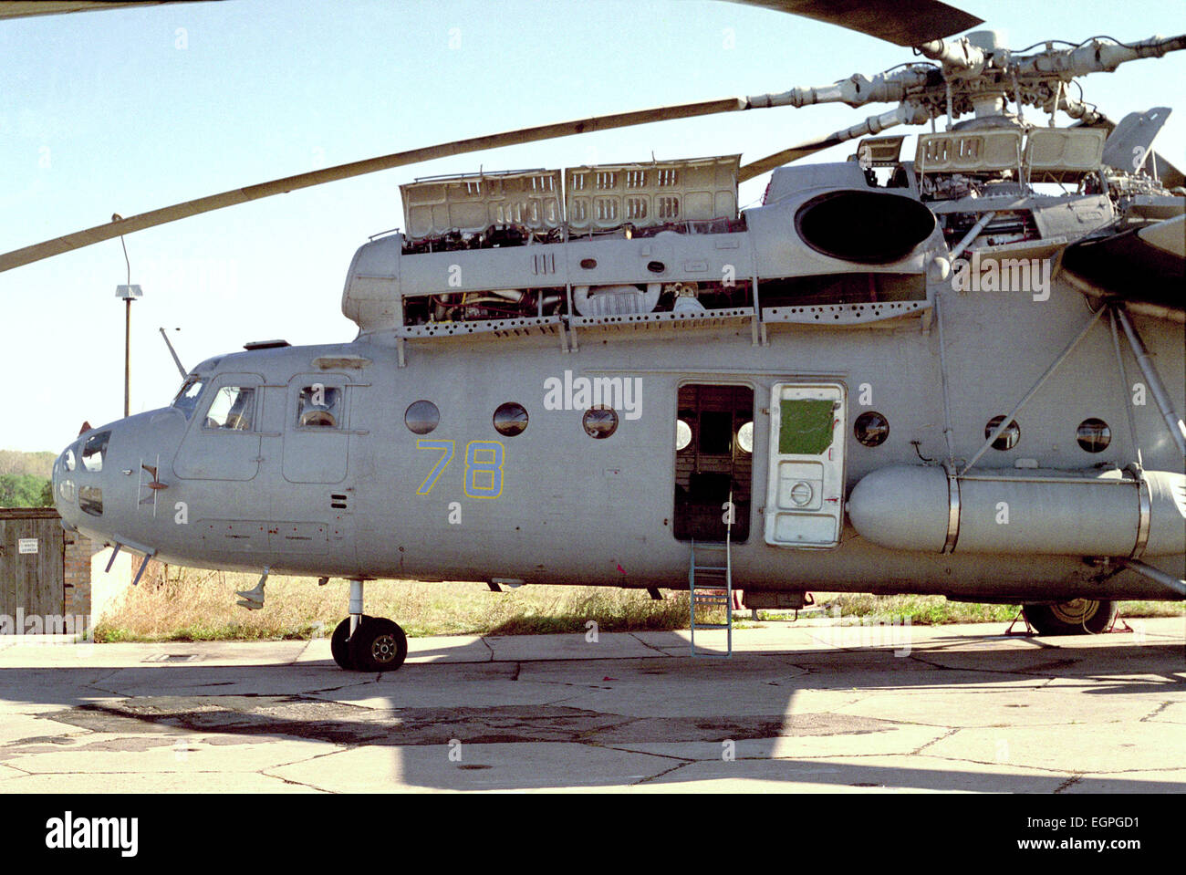 Schwere Hubschrauber Mi-6 Stockfotografie - Alamy