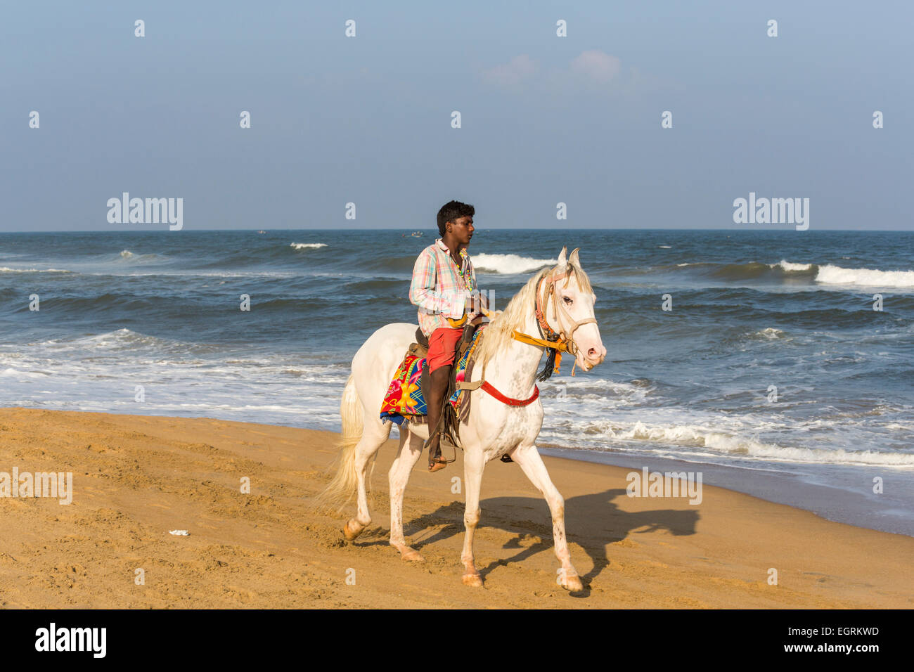 Indian Riding A Horse Stockfotos und -bilder Kaufen - Alamy